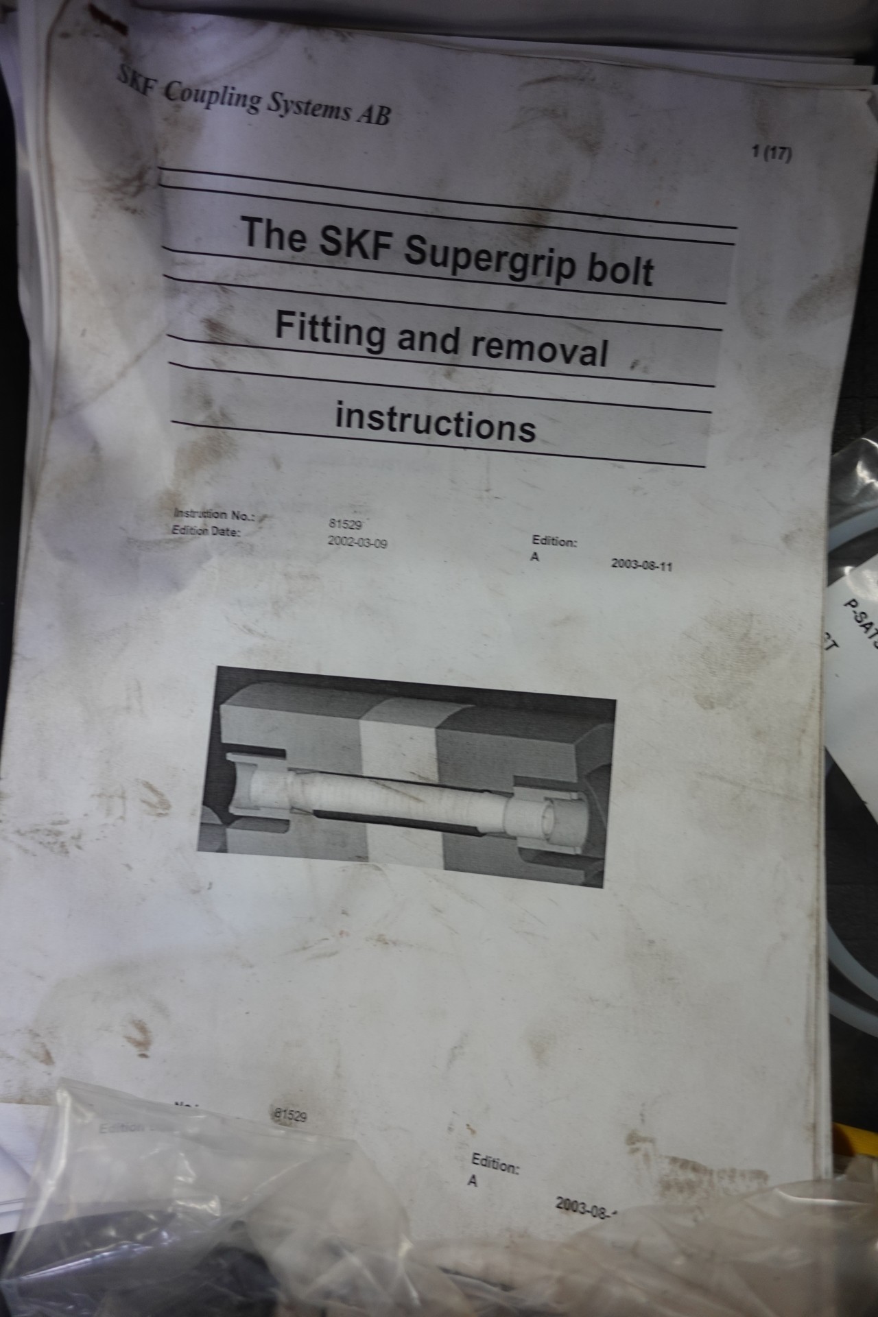 LOT OF 2 SKF SUPERGRIP BOLT COUPLING SYSTEM AB TOOLS For Sale | Aucto
