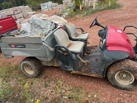 2008 TORO WORKMAN 07288 UTILITY VEHICLE