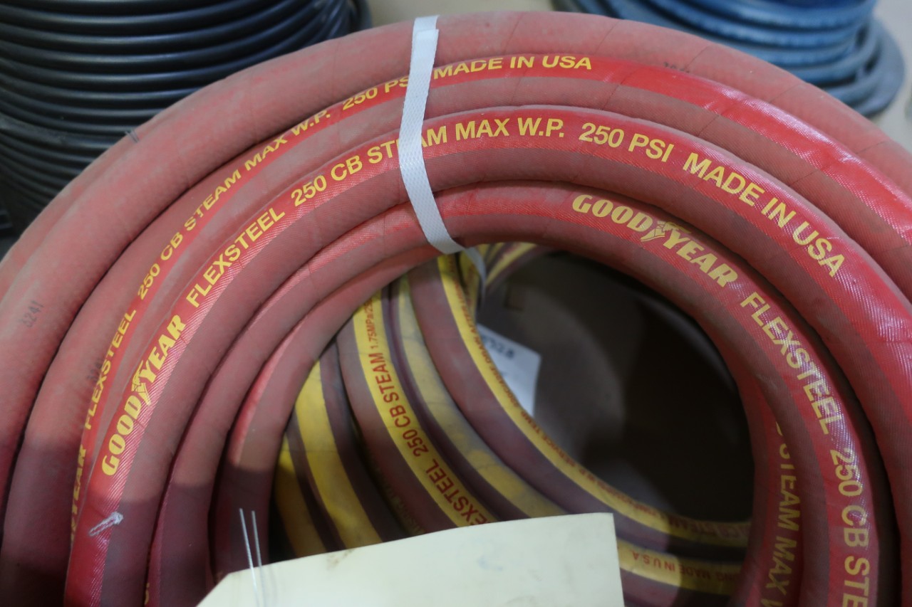 3 PALLETS OF ASSORTED FLEXIBLE HOSES AND TUBING