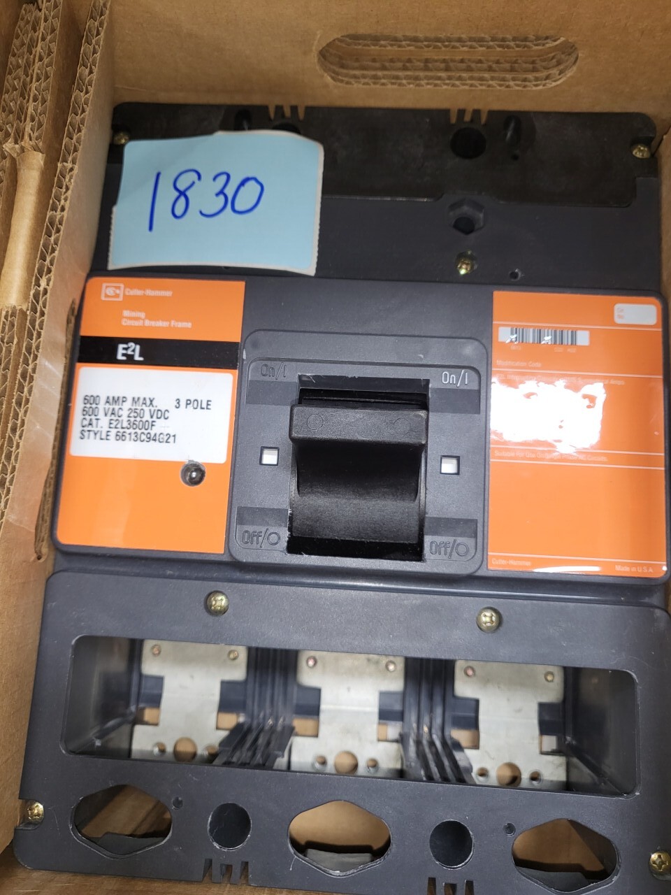 Eaton Mining Circuit Breaker
