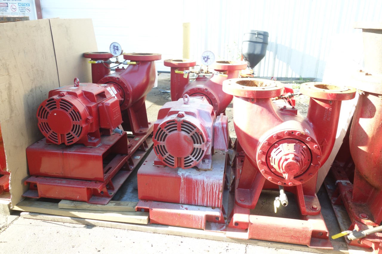 LOT OF 3 BELL & GOSSETT VSX-VSC 9 CENTRIFUGAL PUMPS For Sale | Aucto