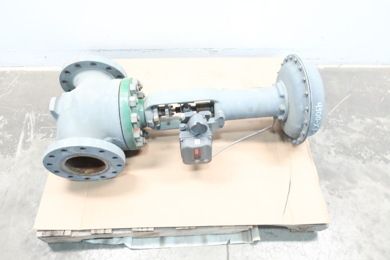 FISHER TYPE ET TYPE 667 300 STEEL DVC6200 6IN CONTROL VALVE