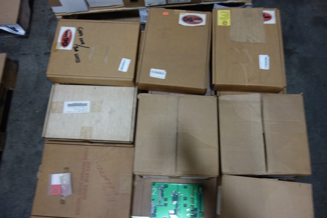 4 PALLETS OF ASSORTED PCB CIRCUIT BOARDS