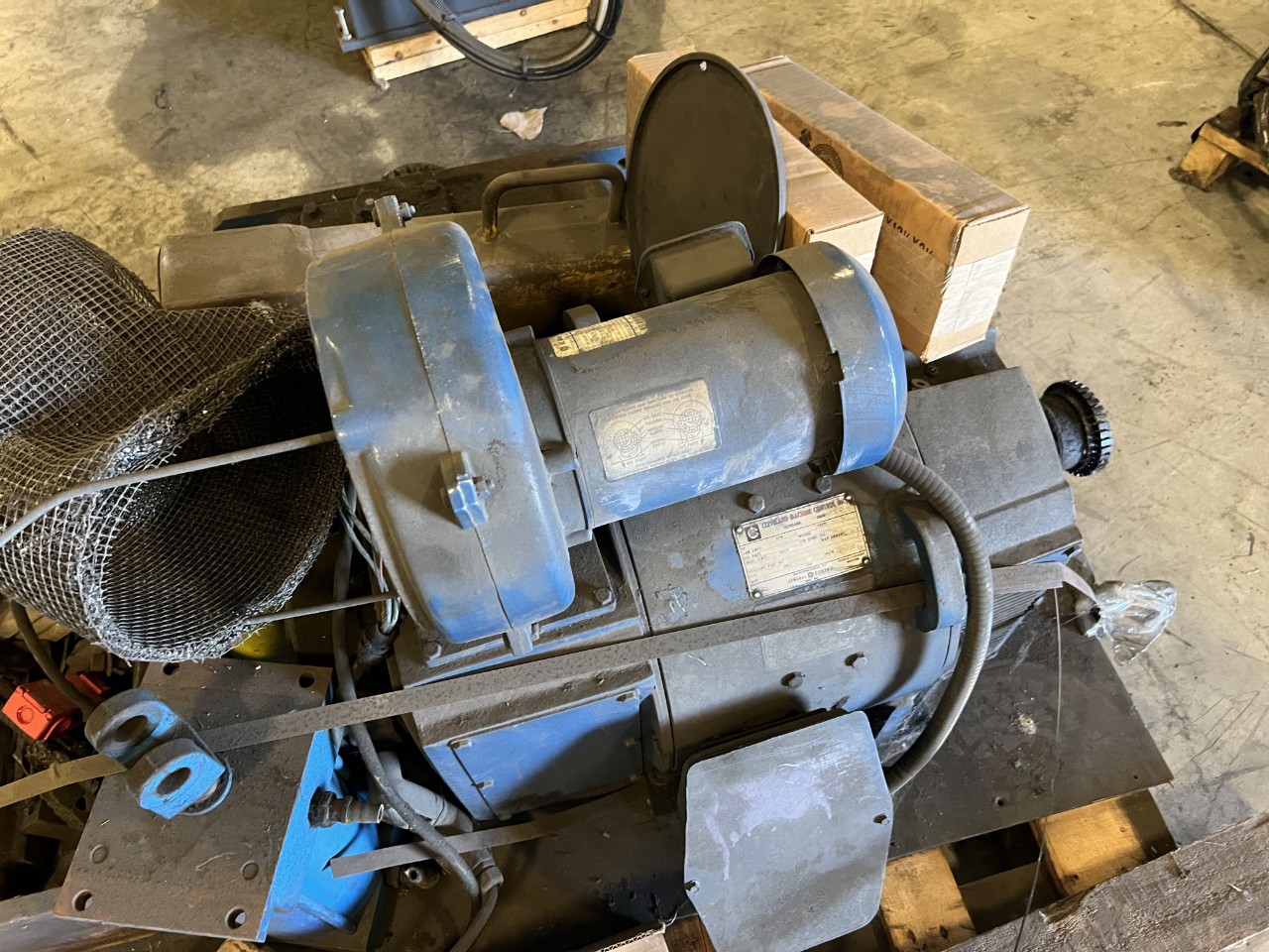 General electric motor 60 hp 1750/2100 rpm