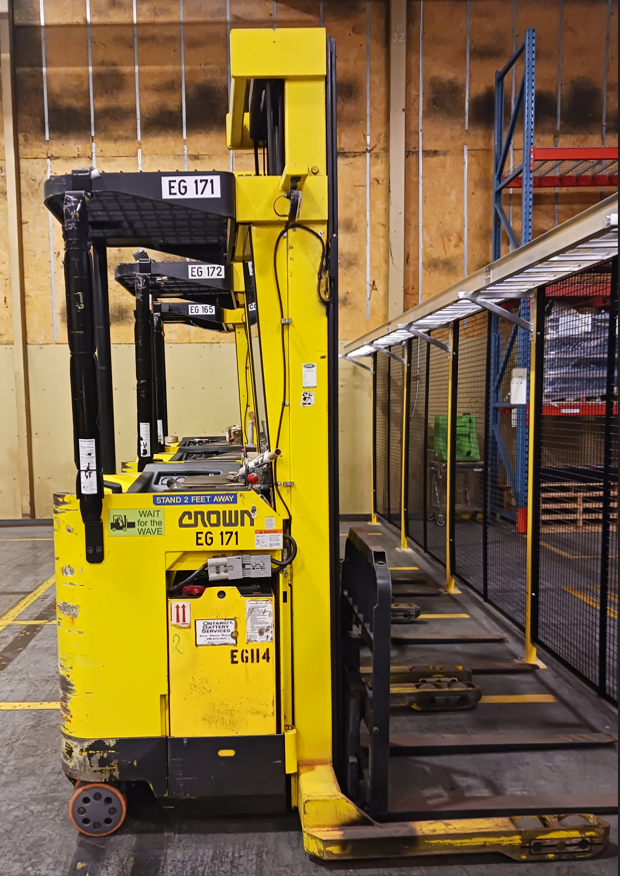 Crown Straddle Truck