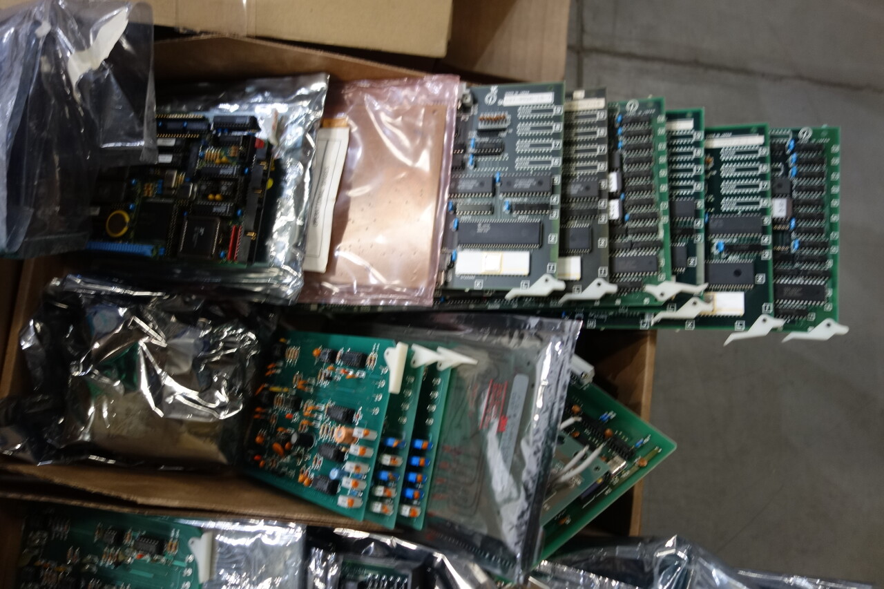 2 PALLETS OF ASSORTED PCB CIRCUIT BOARDS