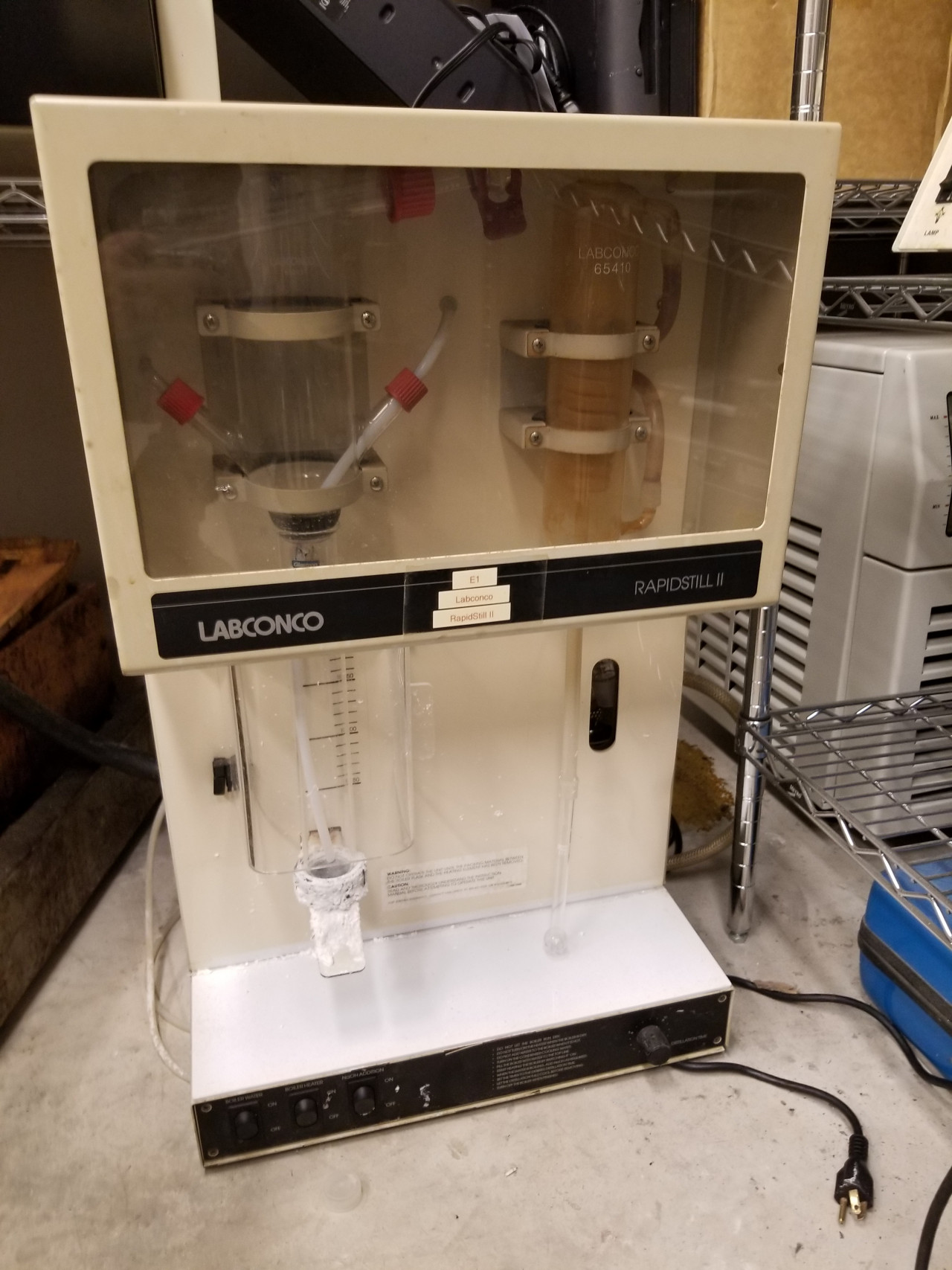 Labconco RapidStill II 65200 Kjeldahl Distillation Still