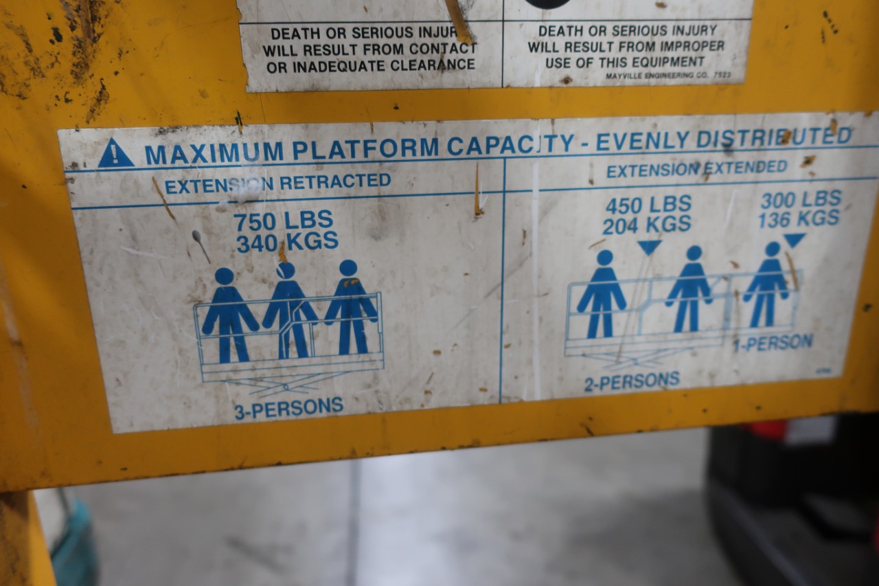 MEC 2033ES AERIAL WORK PLATFORM For Sale | Aucto