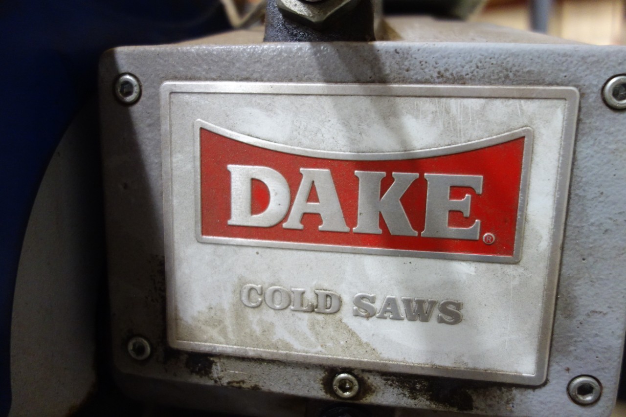 THOMAS DAKE 350 ST MANUAL CIRCULAR COLD SAW/ CUTTOFF WITH ATTACHEMENTS ...