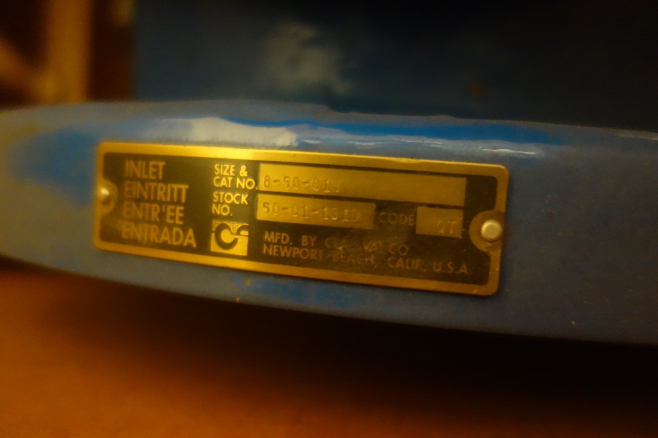 LOT OF 2 ASSORTED CLA-VAL SURGE PRESSURE RELIEF VALVES & PARTS