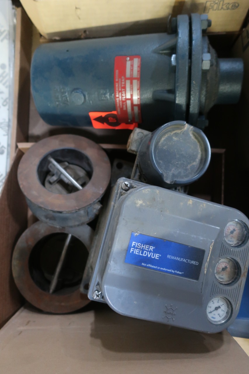 5 PALLETS OF ASSORTED VALVES, VALVE PARTS AND ACCESSORIES