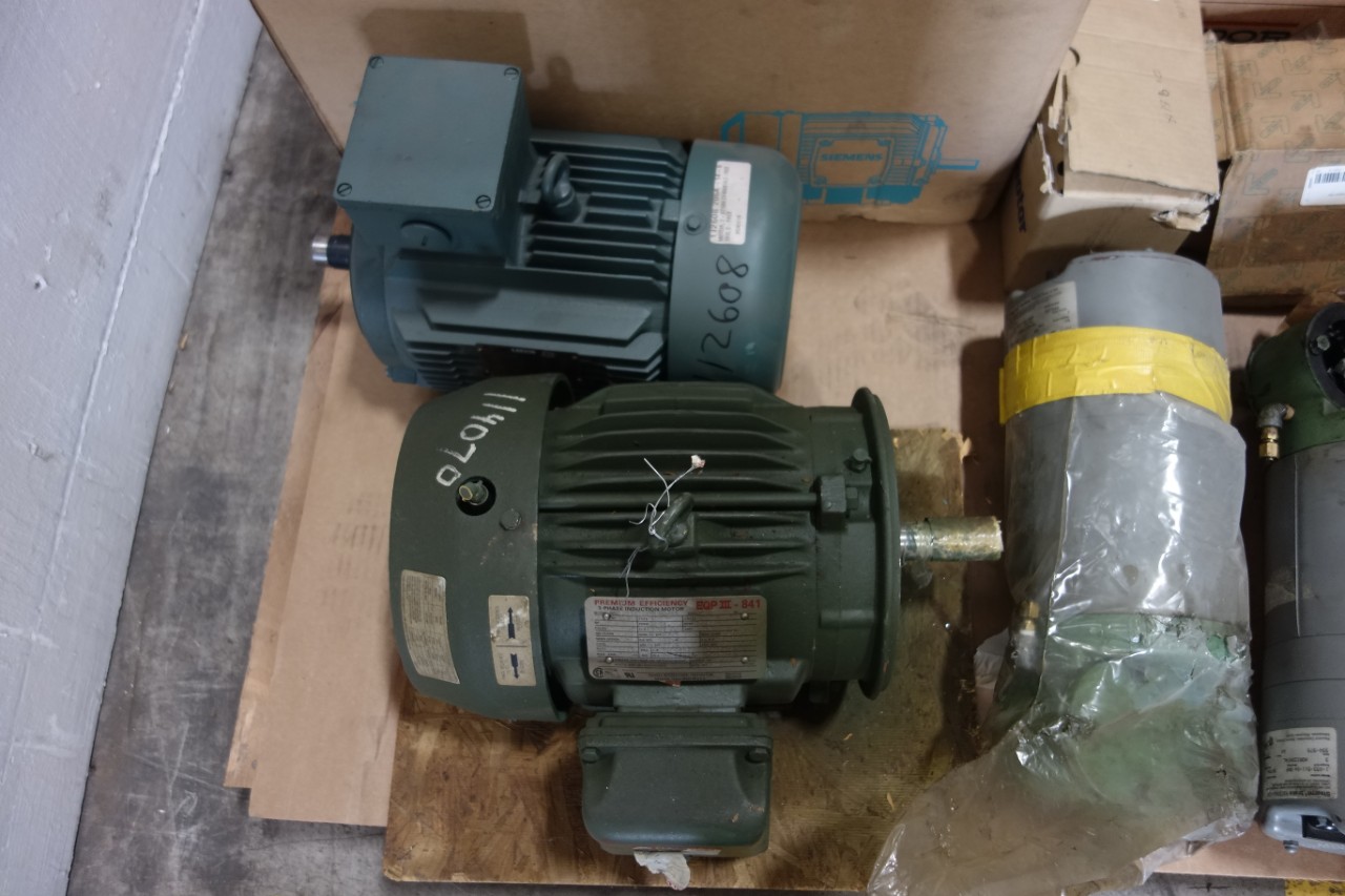 2 PALLETS OF ASSORTED ELECTRIC MOTORS