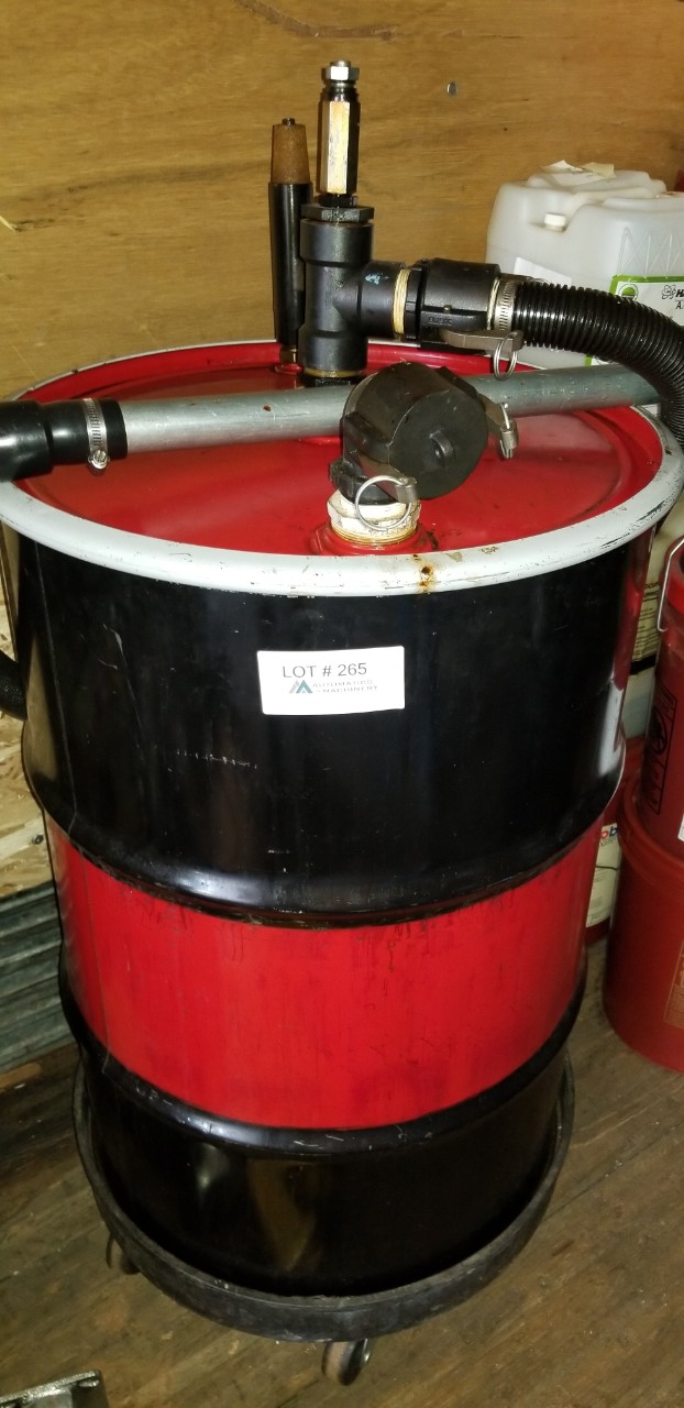 Waste Coolant Drum w/ Air Transfer System