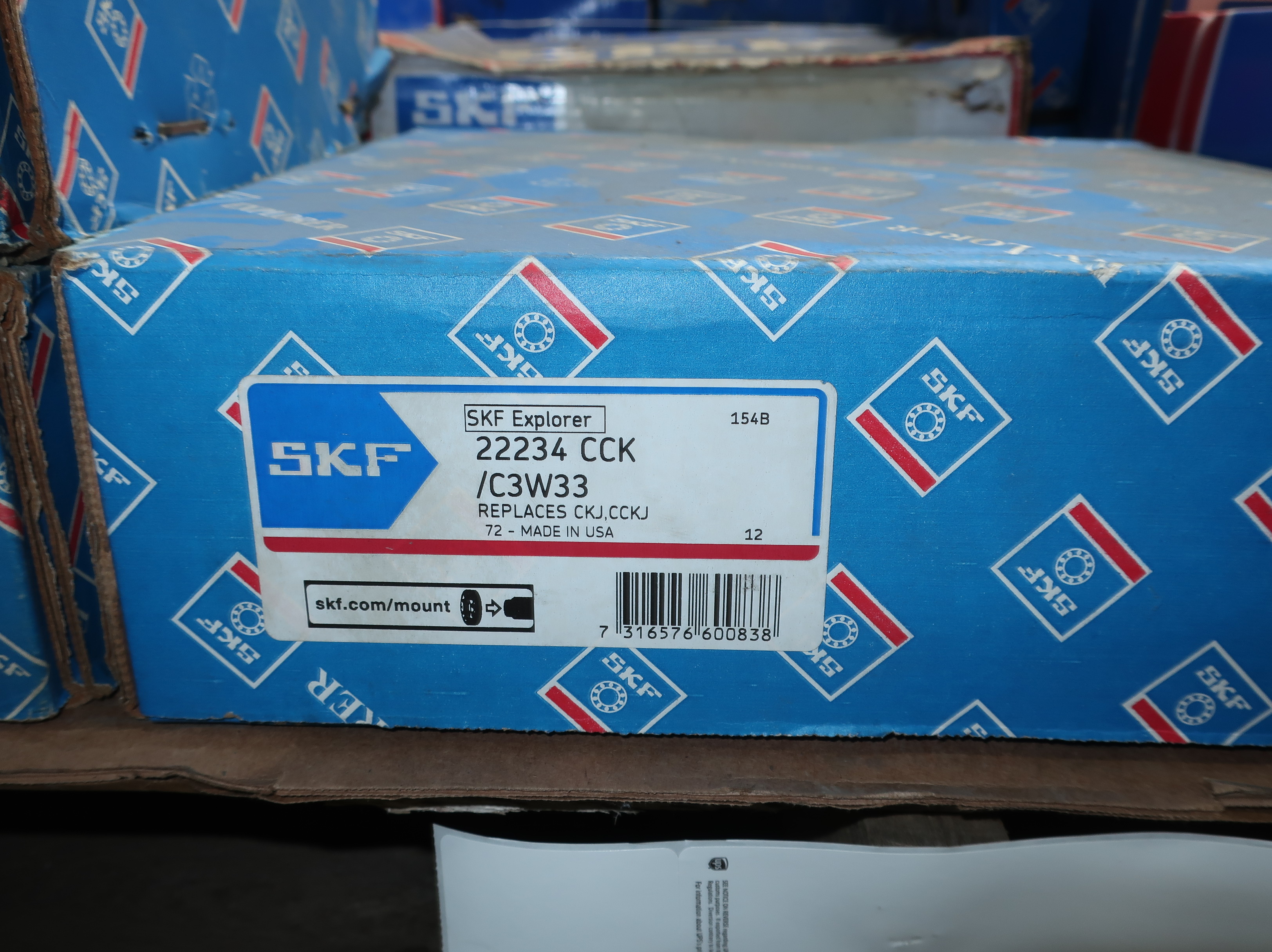 SKU 1739351 - PALLET OF ASSORTED SKF BEARINGS For Sale | Aucto