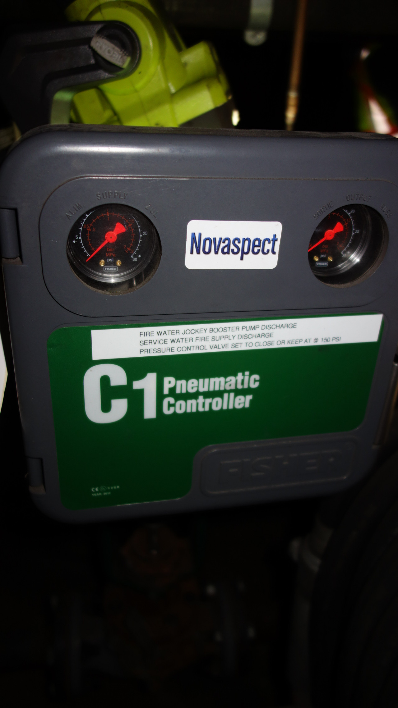 FISHER 667-ET 2" CL150 CONTROL VALVE C1 CONTROLLER For Sale | Aucto