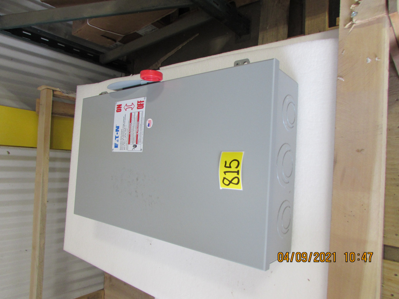 Eaton Safety Switches.