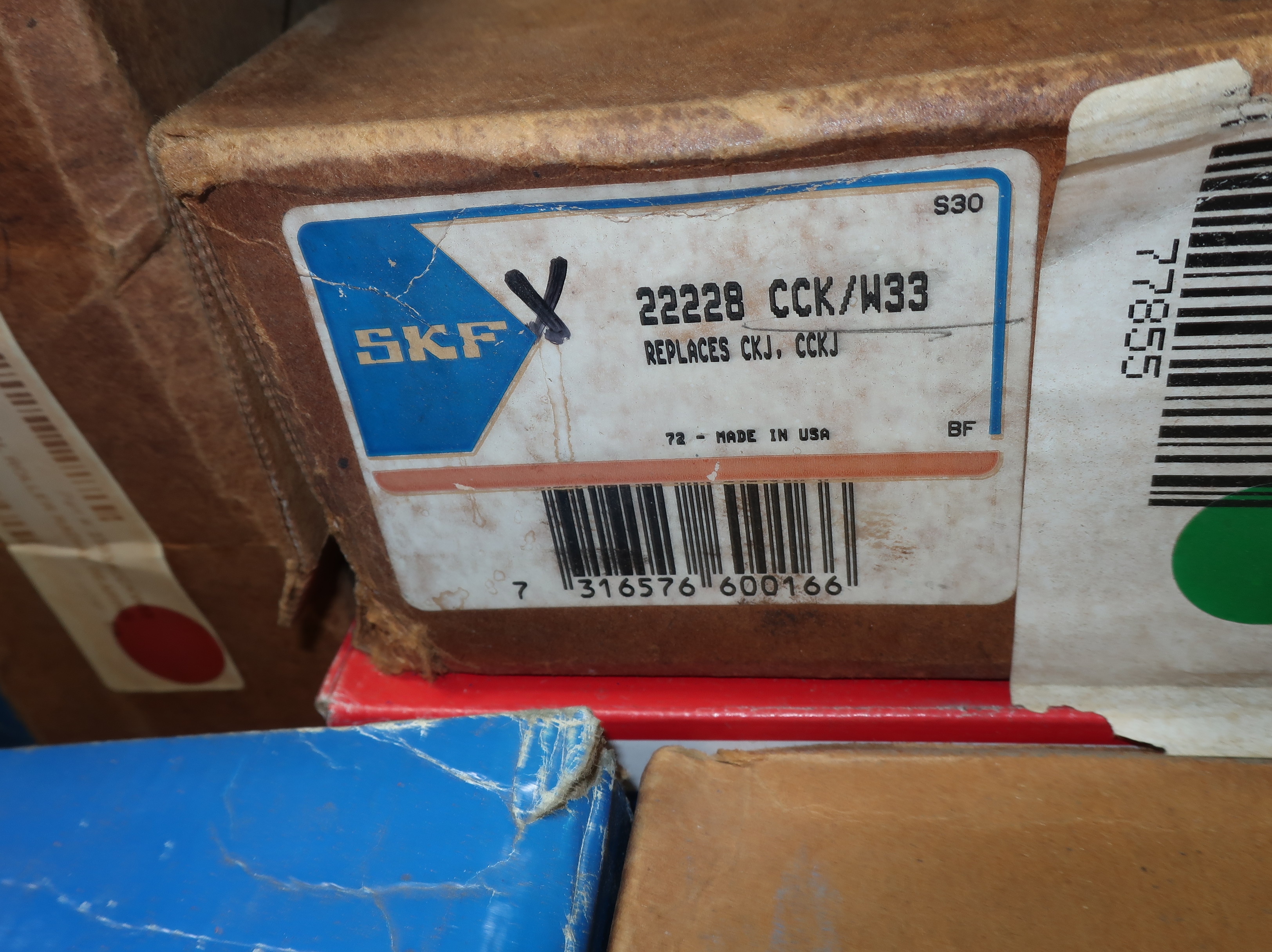 SKU 1739351 - PALLET OF ASSORTED SKF BEARINGS For Sale | Aucto