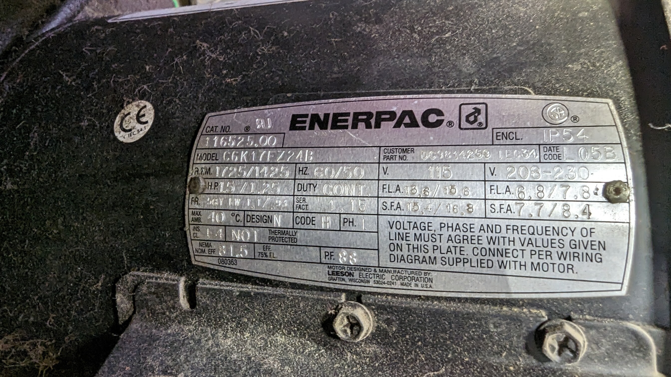 EATON ET1280 HOSE CRIMPER WITH HOSE CUTTER For Sale | Aucto