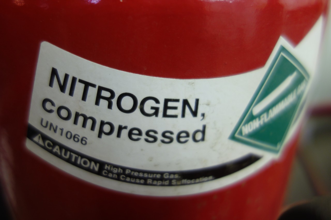 ANSUL WHEELED 150 LB EXTINGUISHER