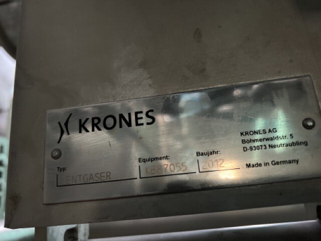 2012 Krones ENTGASER VarioSpin Deaerator For Sale | Aucto