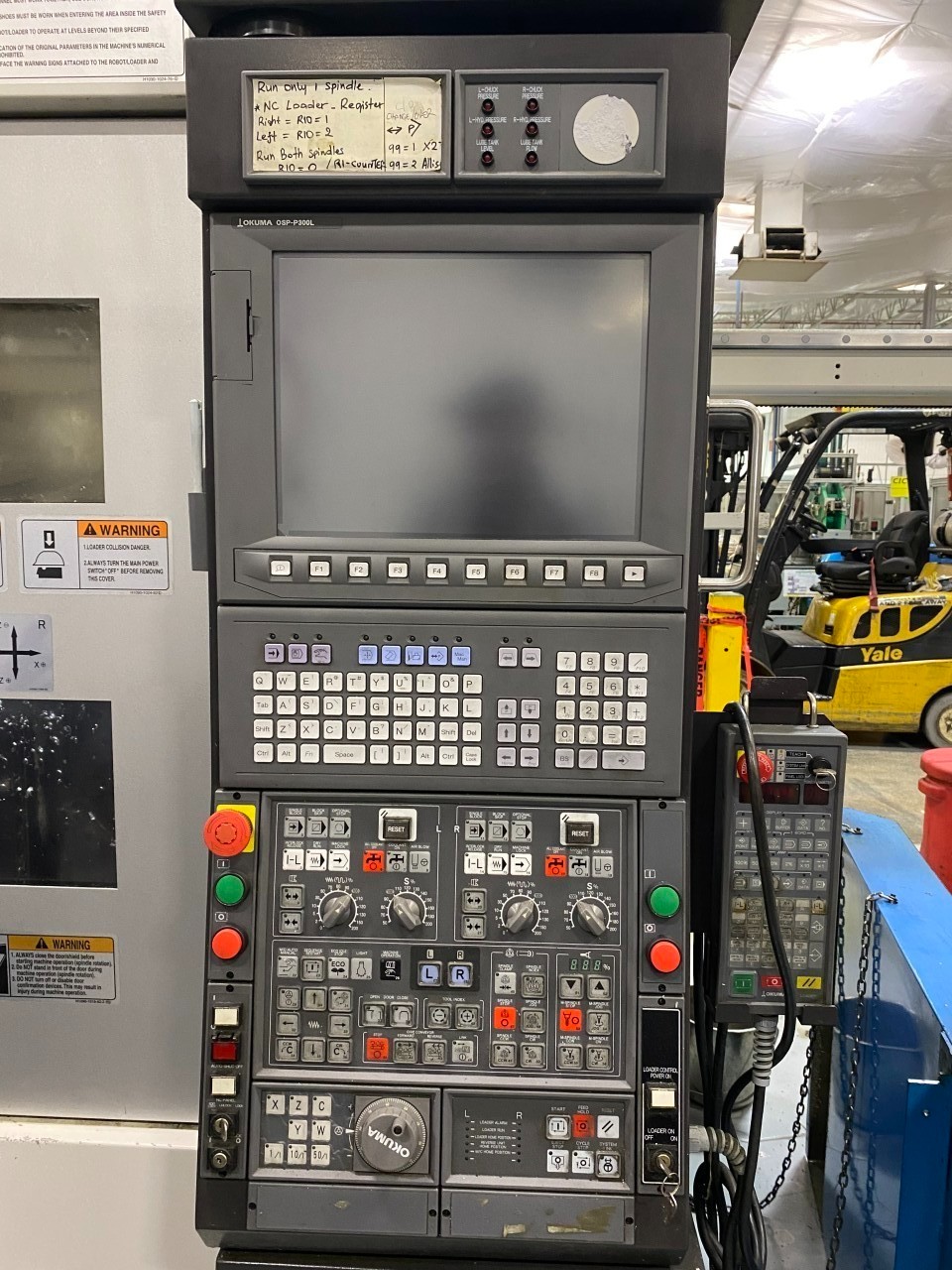 OKUMA 2SP-150H 2016 2 SPINDLE HORIZONTAL CNC LATHE For Sale | Aucto