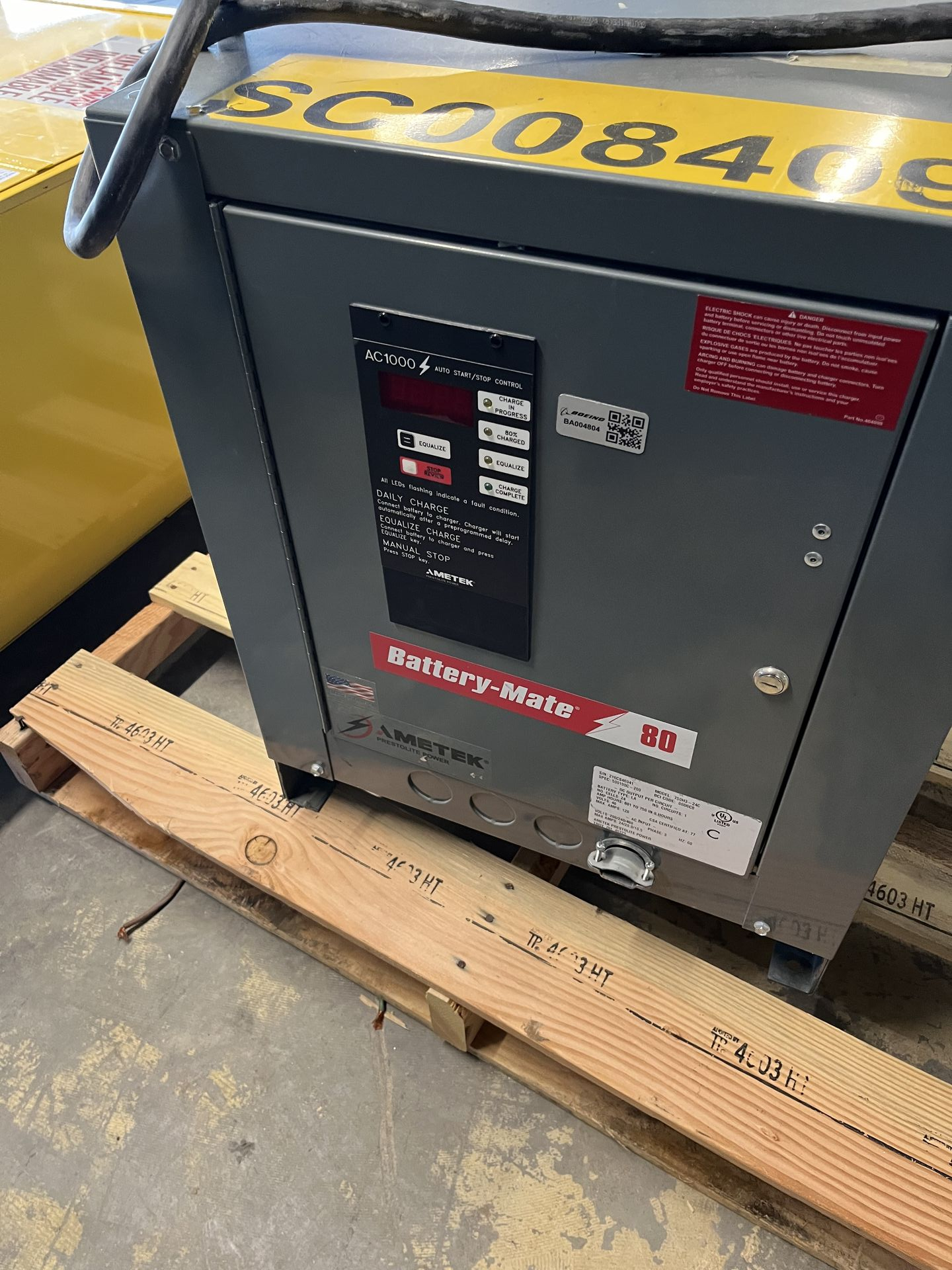 Ametek Prestolite Power - BATTERY MATE 80 (Lot 2600328) Charleston