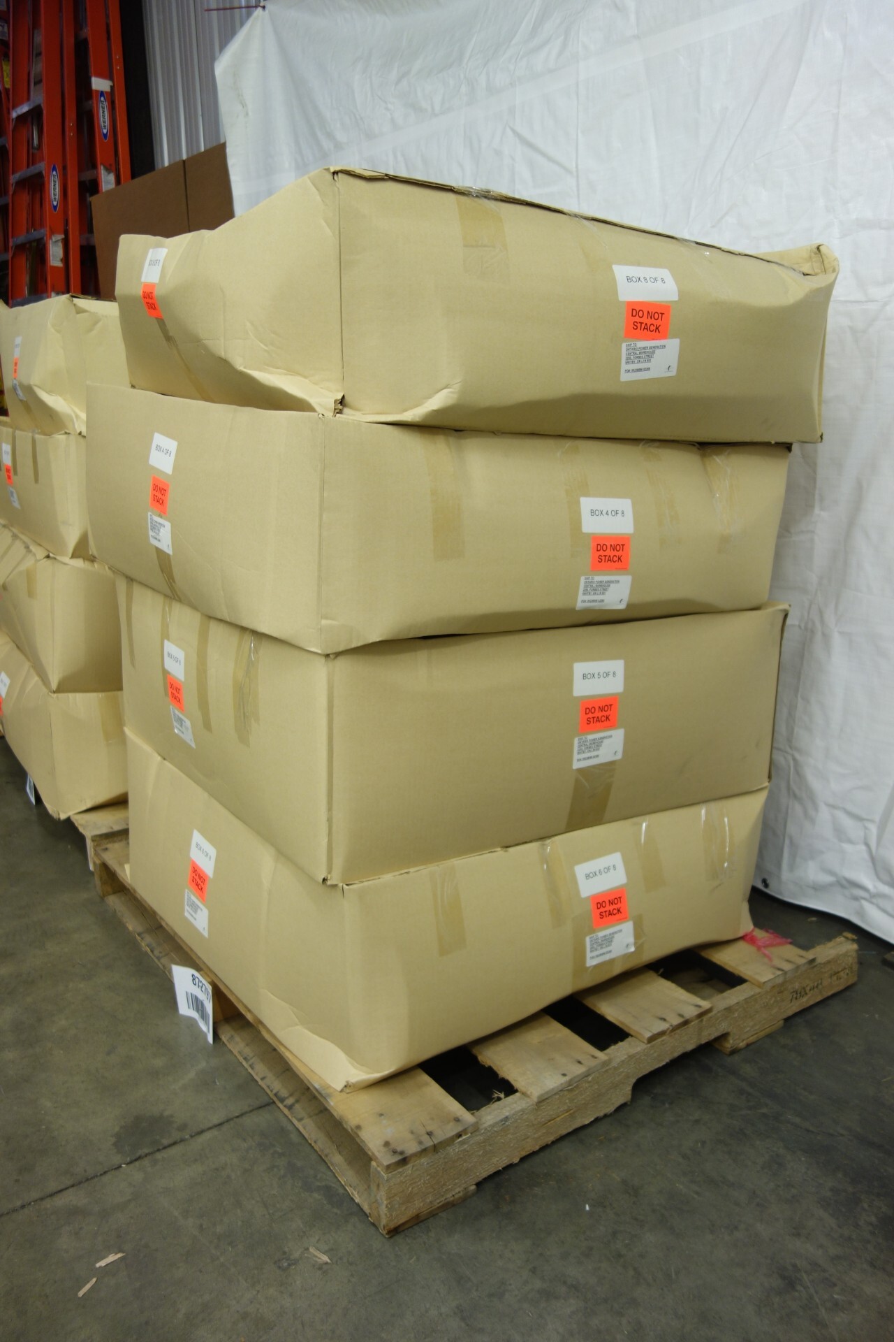 LOT OF 8 TOP HAT INSTALLATION ASSEMBLY, C-544-A-IB NSF-61, TYGOTHANE ...