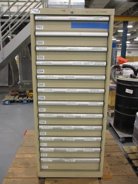 12 Drawer Lista Cabinet with Reamer Tooling (2536189) Ridley Park