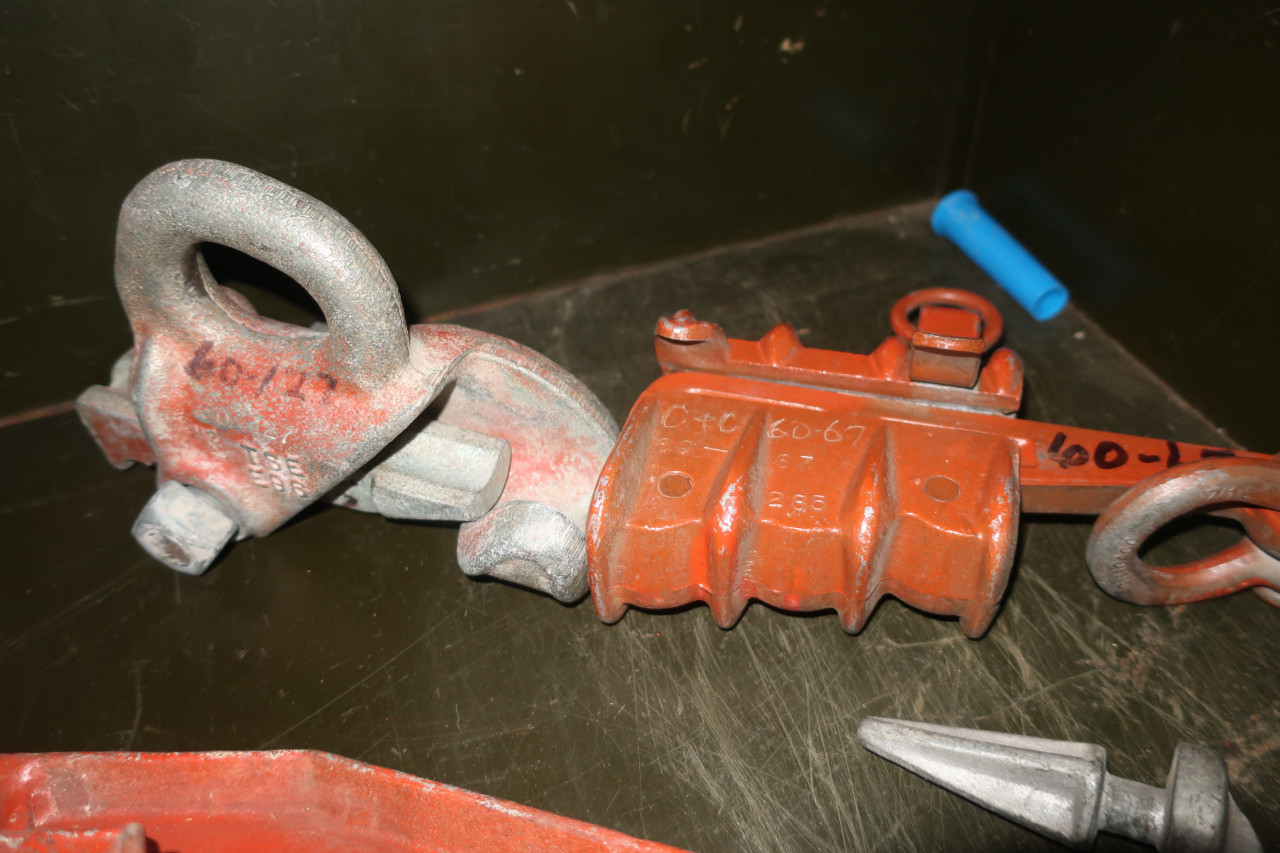 CONTENTS OF 2 SHELVES, ASSORTED HIGH VOLTAGE EQUIPMENT REPLACEMENT ...