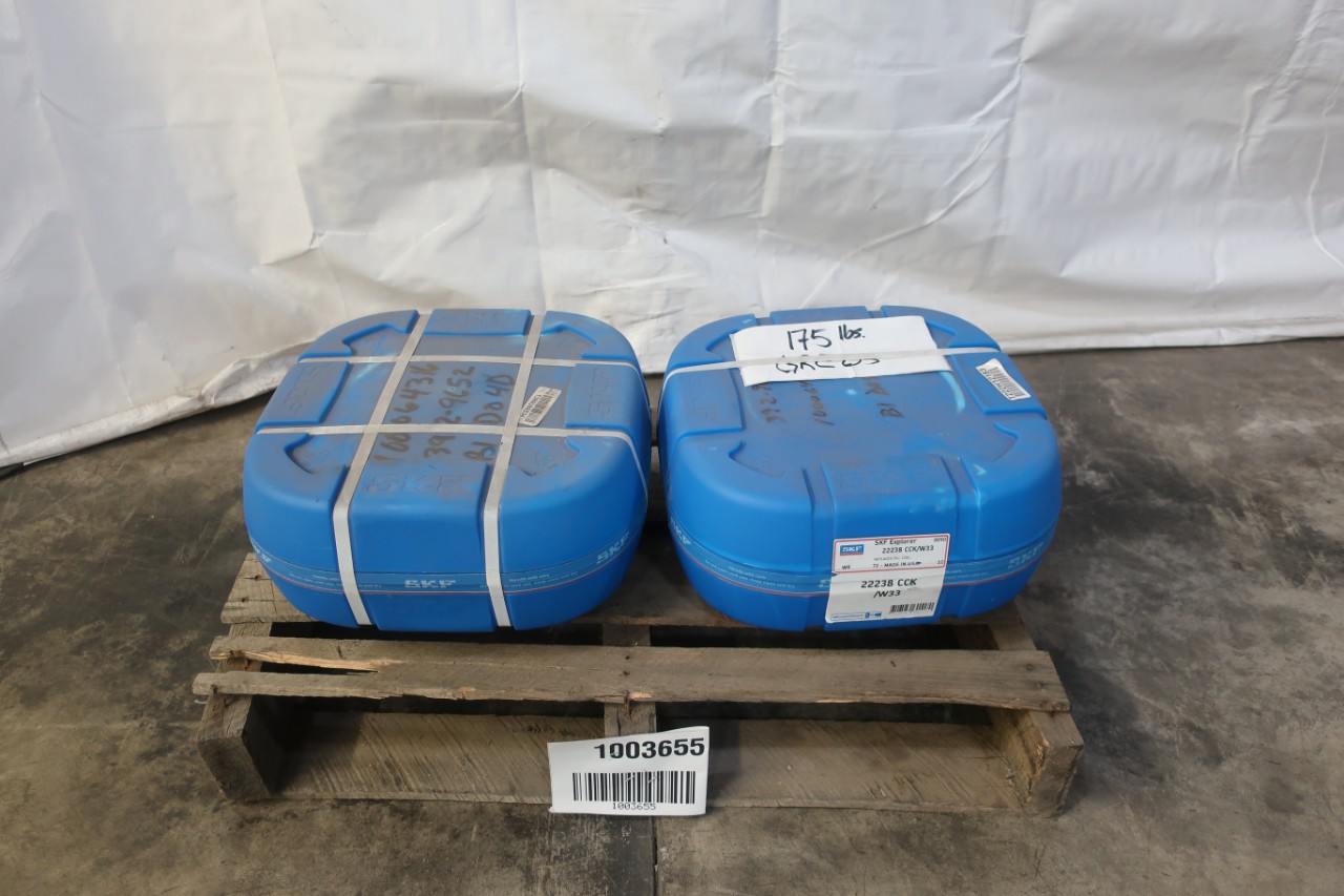 LOT OF 2 SKF 22238 CCK/W33 ROLLER BEARINGS For Sale | Aucto