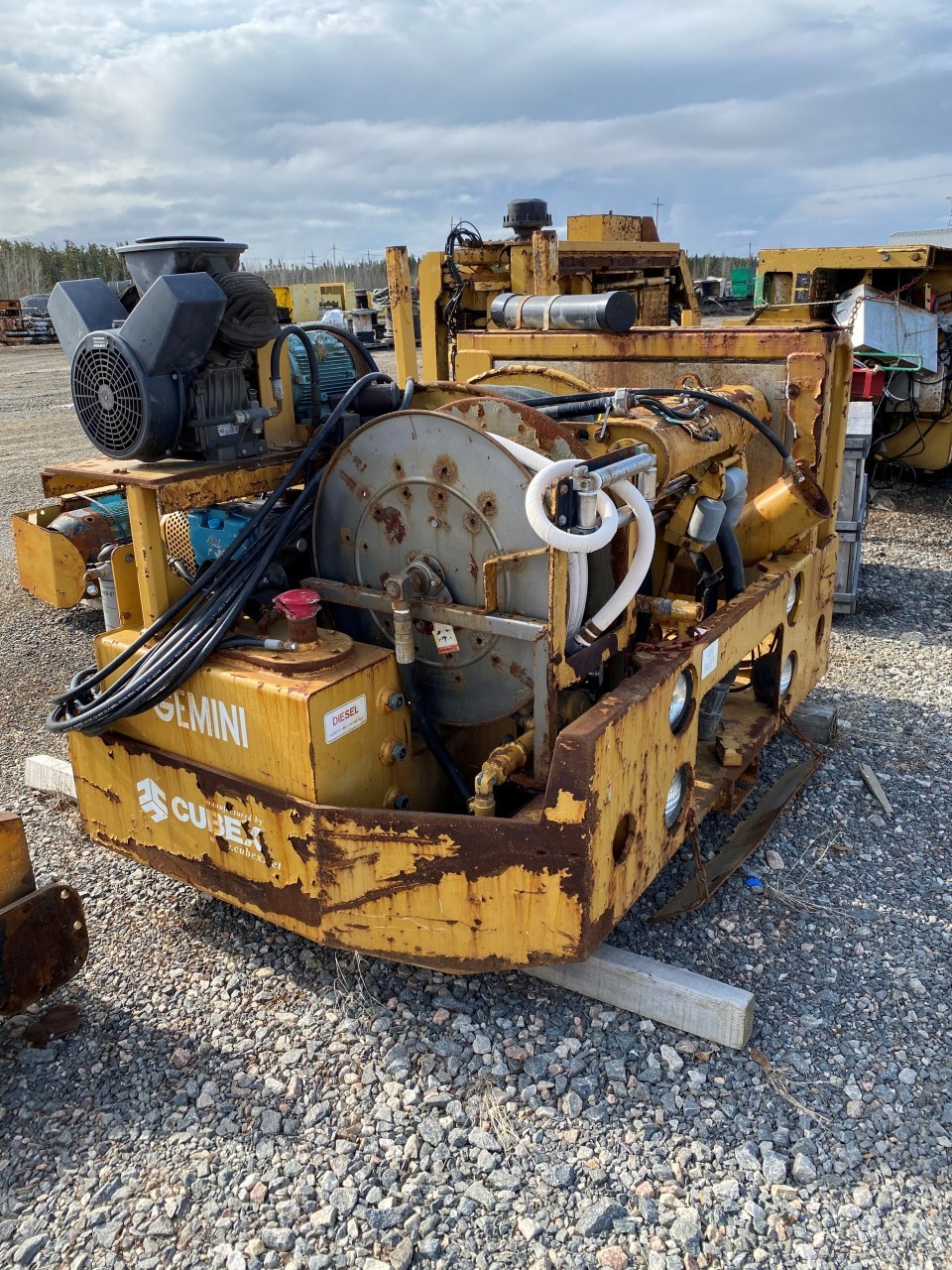 Cubex Gemini Cable Bolter Drill - 2000 Hours For Sale | Aucto