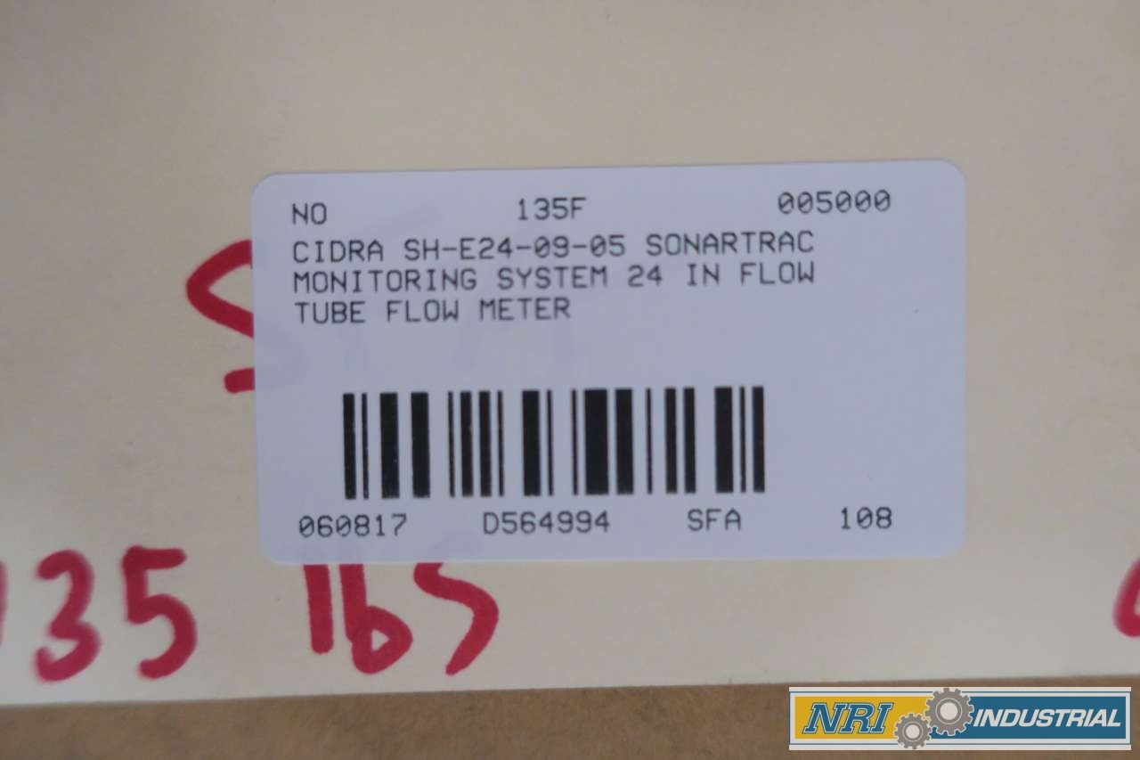 CIDRA SONARTRAC FLOW METER MONITORING SYSTEM