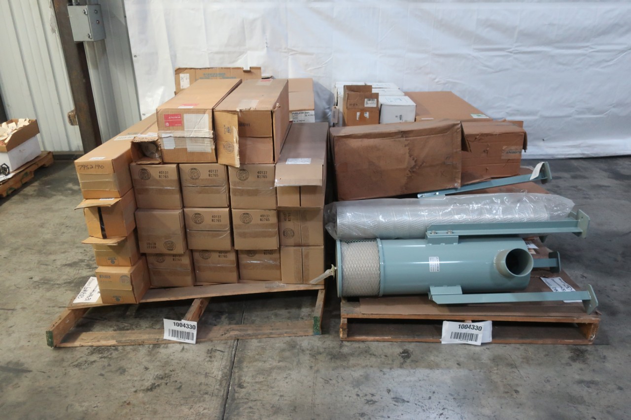4 PALLETS OF ASSORTED FILTERS AND FILTER ELEMENTS