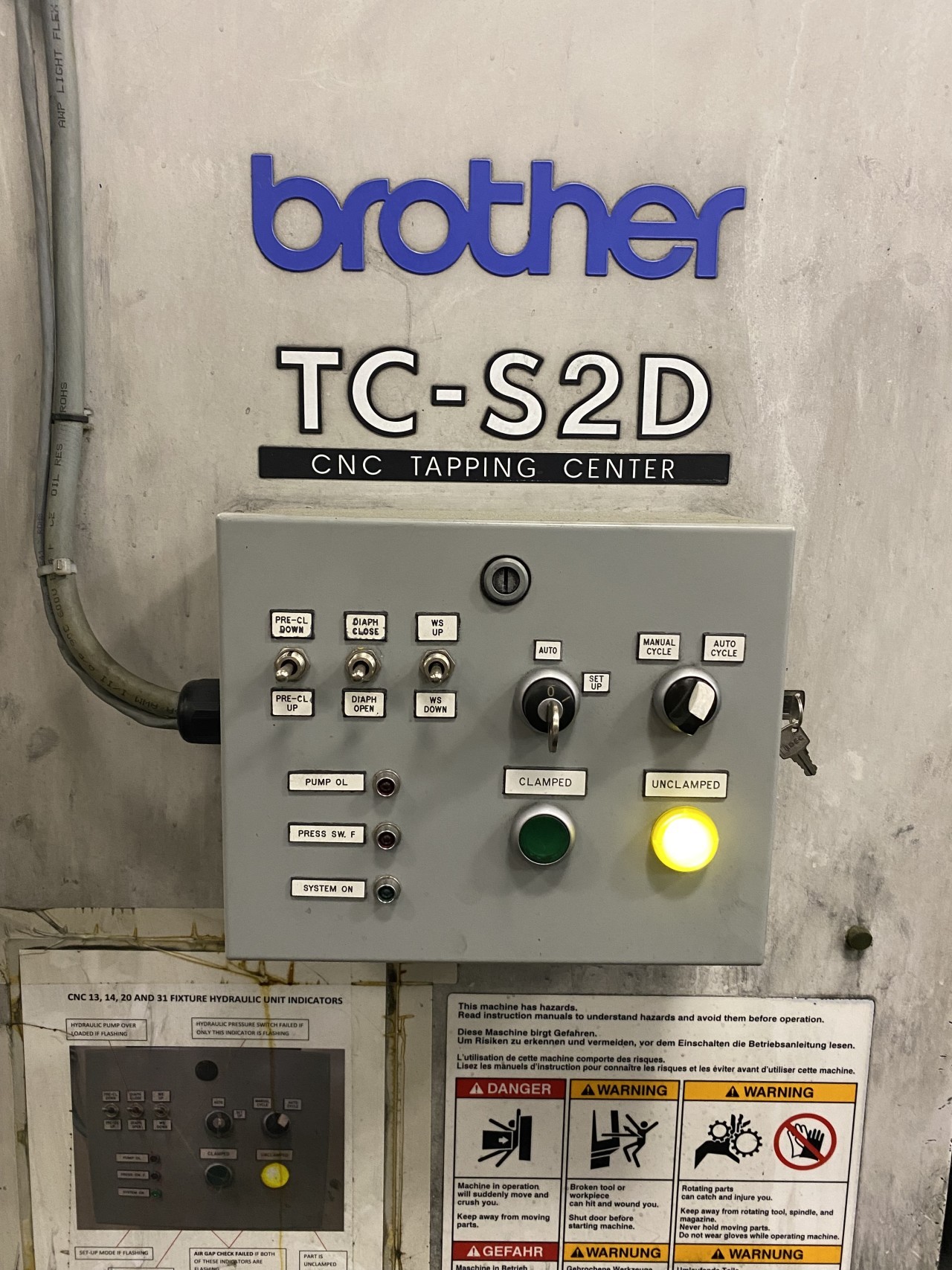 BROTHER TC-S2D 2010 DRILL AND TAPPING CNC