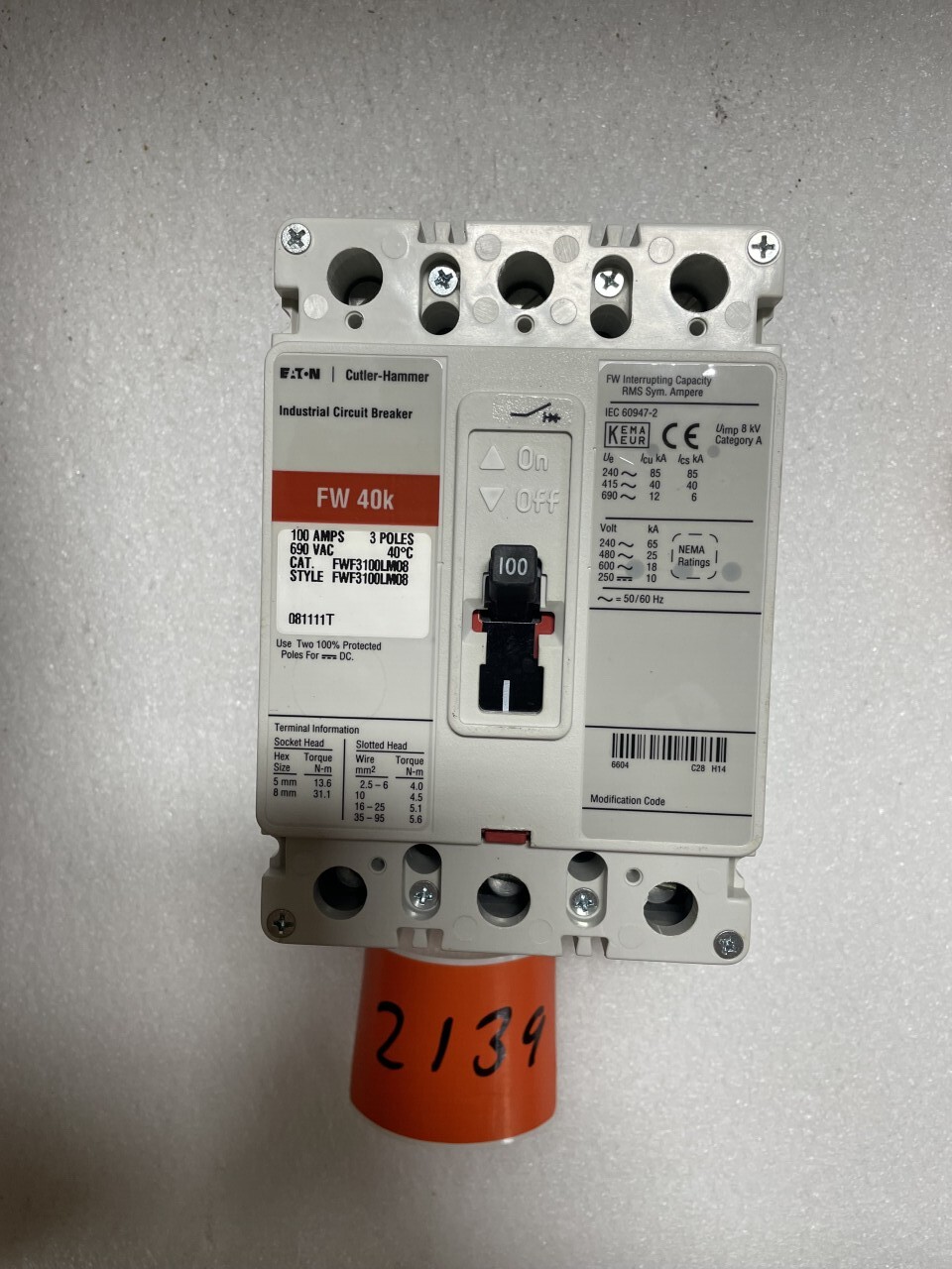 NEW SURPLUS BREAKERS