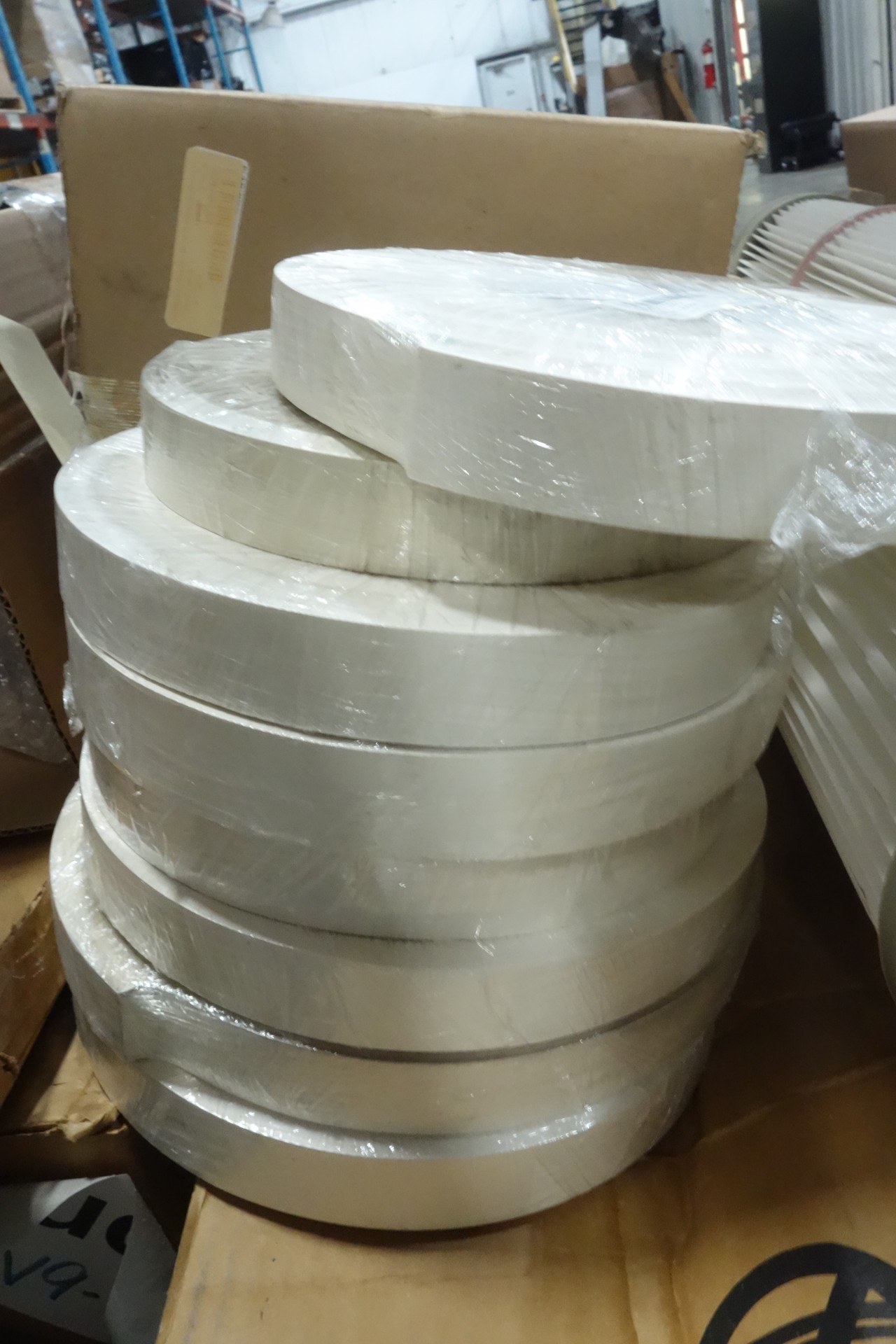 9 PALLETS OF ASSORTED FILTER ELEMENTS, FILTER BAGS, STRAINERS, GASKET ...