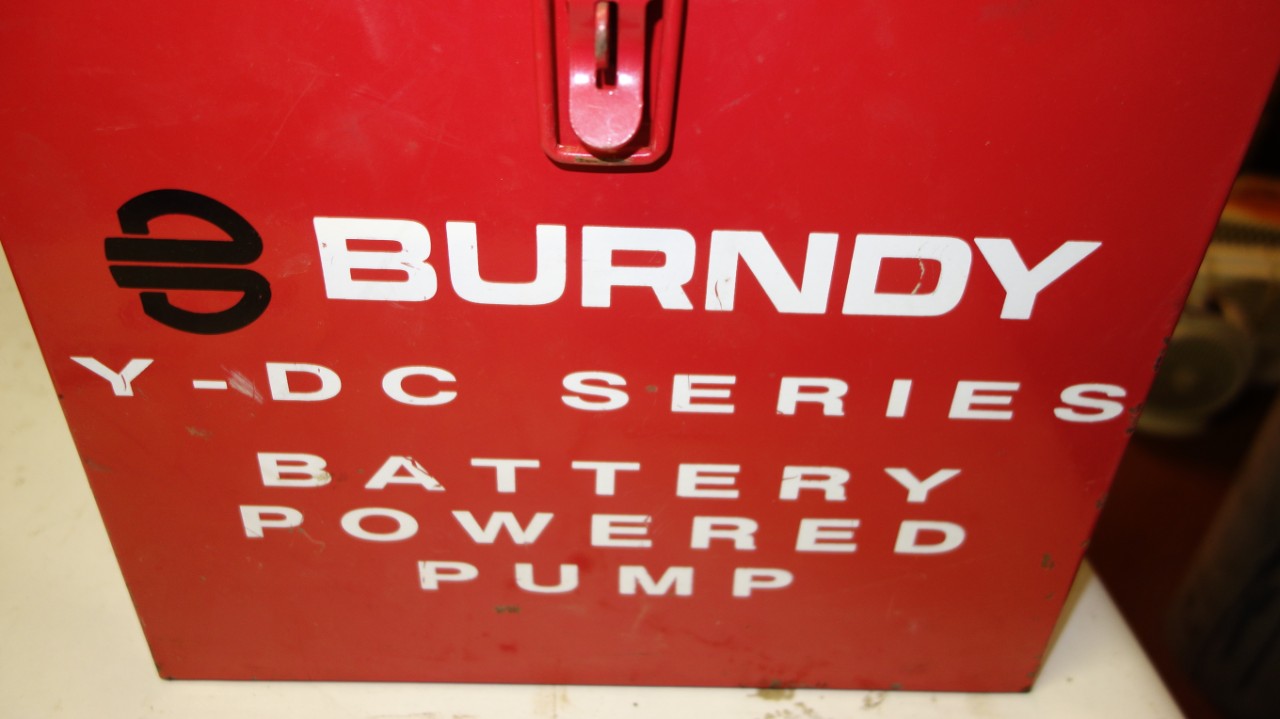 BURNDY Y700-DC BATTERY POWERED HYDRAULIC PUMP