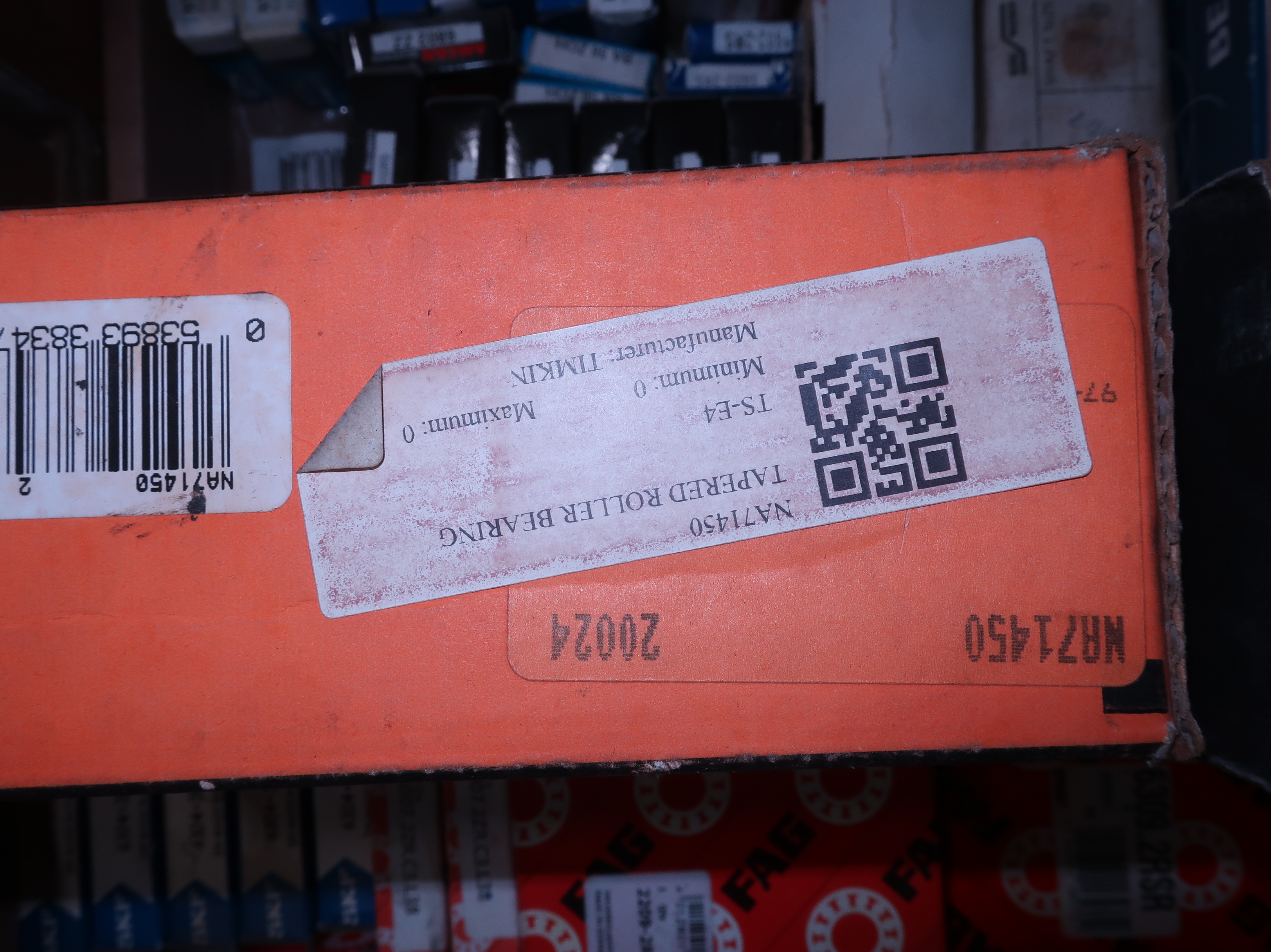 SKU 1735932 - PALLET OF ASSORTED BEARINGS, TIMKEN, INA, SKF For Sale ...
