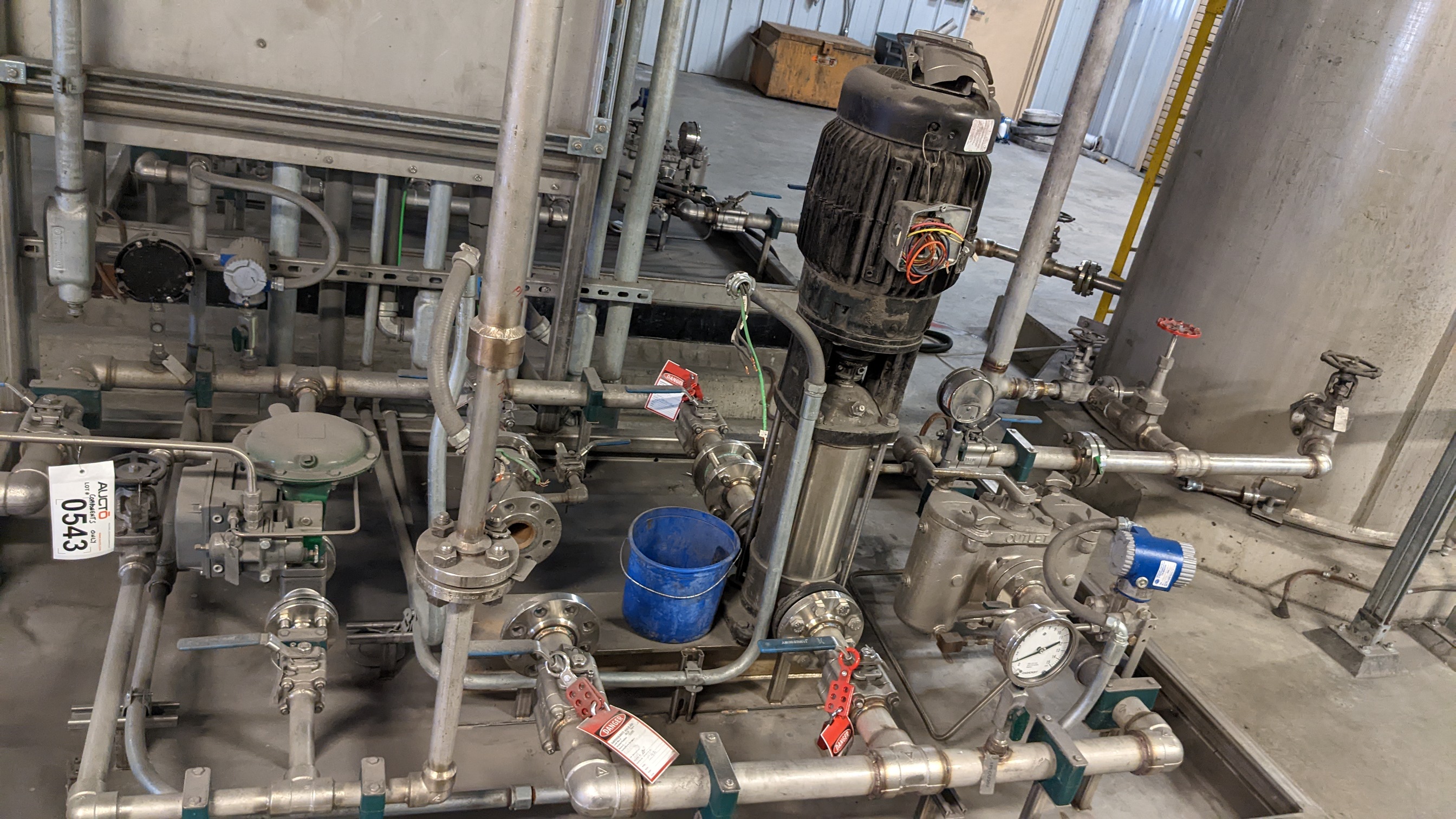 DILUTION WATER SYSTEM COMPONENTS