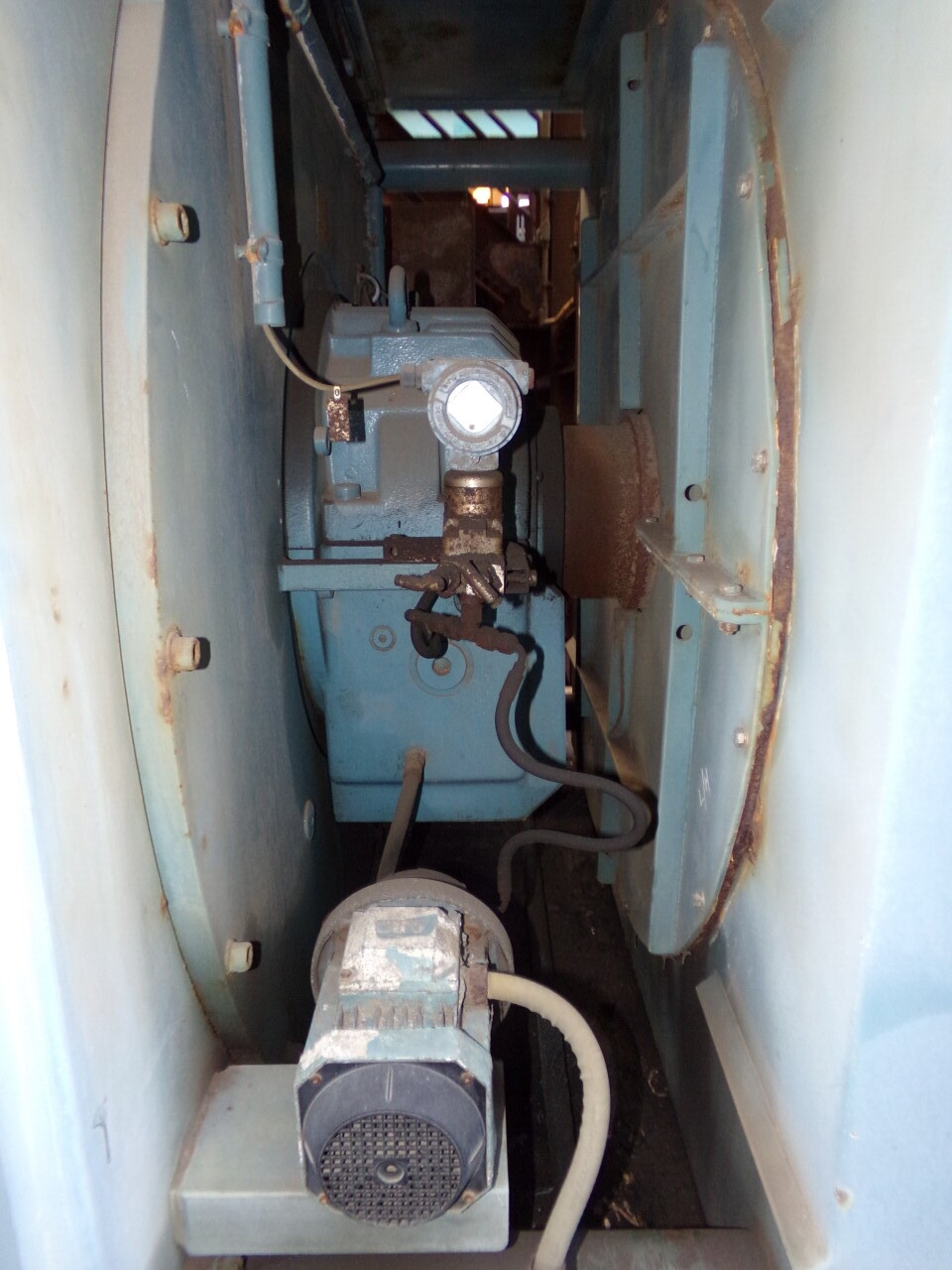 2008 ABB AMC 800M8A BSFV 3 PHASE INDUCTION MOTOR