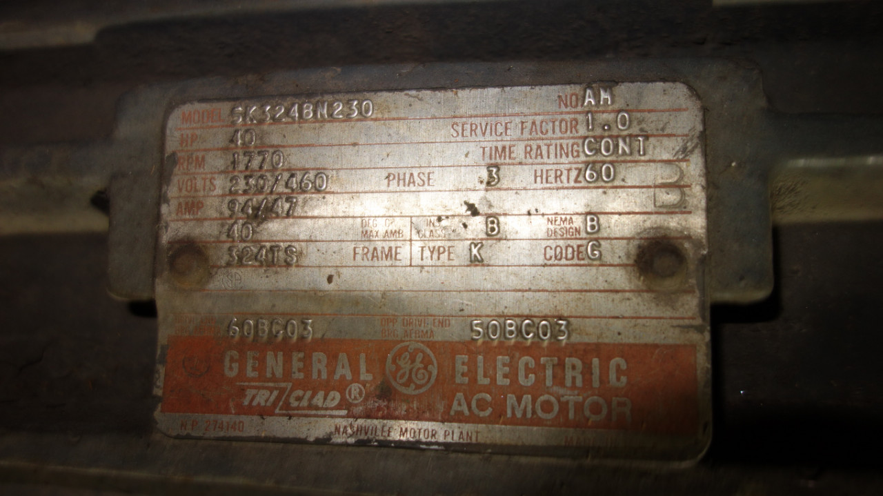 FLOWSERVE 6LR-10B /10.1875 SPLIT CASE PUMP 40HP MOTOR For Sale | Aucto