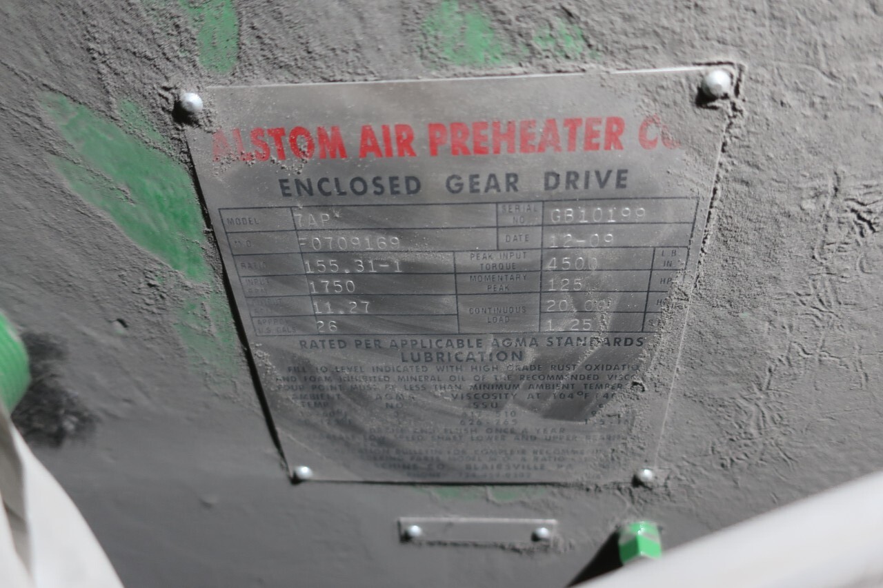 Alstom 7Ap Elcosed Gear Drive Reducer