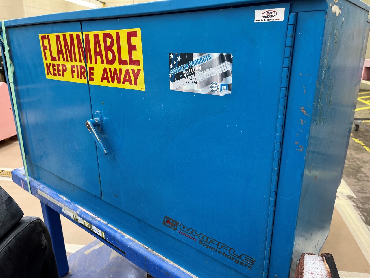 Lab Safety Supply Flammable Cabinets QTY 2 For Sale | Aucto