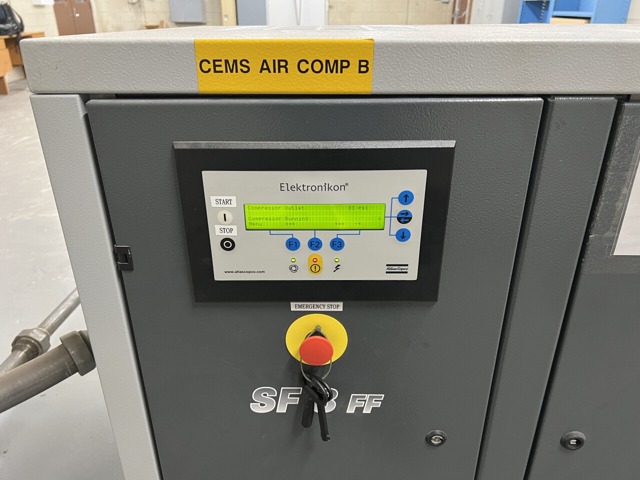 Atlas Copco SF8 rotary scroll air compressor