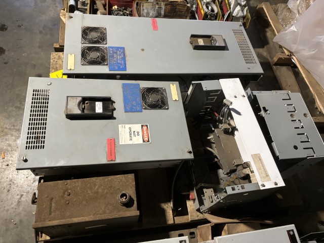 Bulk Lot of Electrical MCC Buckets & Switchgear, Including Allen ...