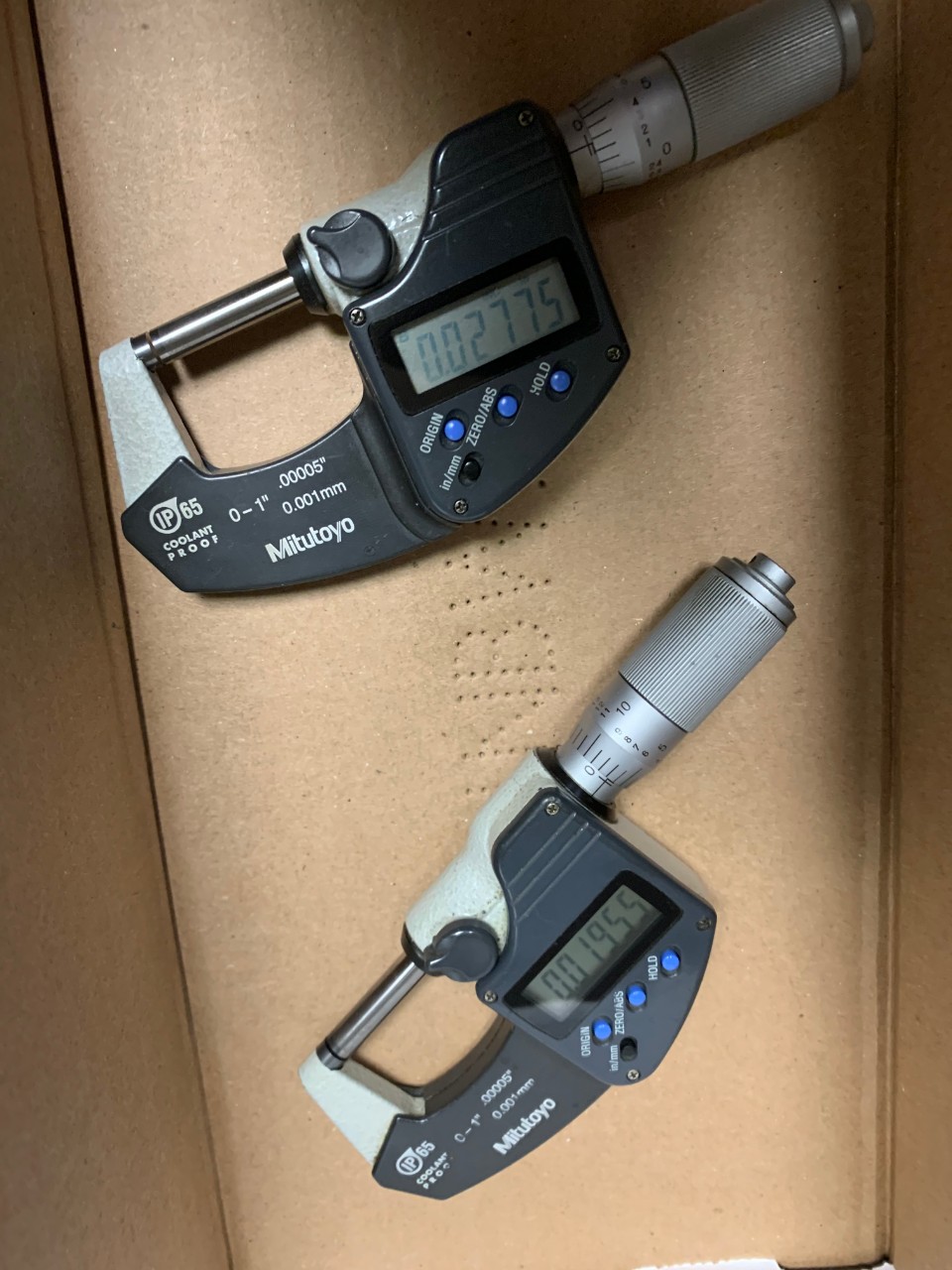 Mitutoyo Digital Micrometers