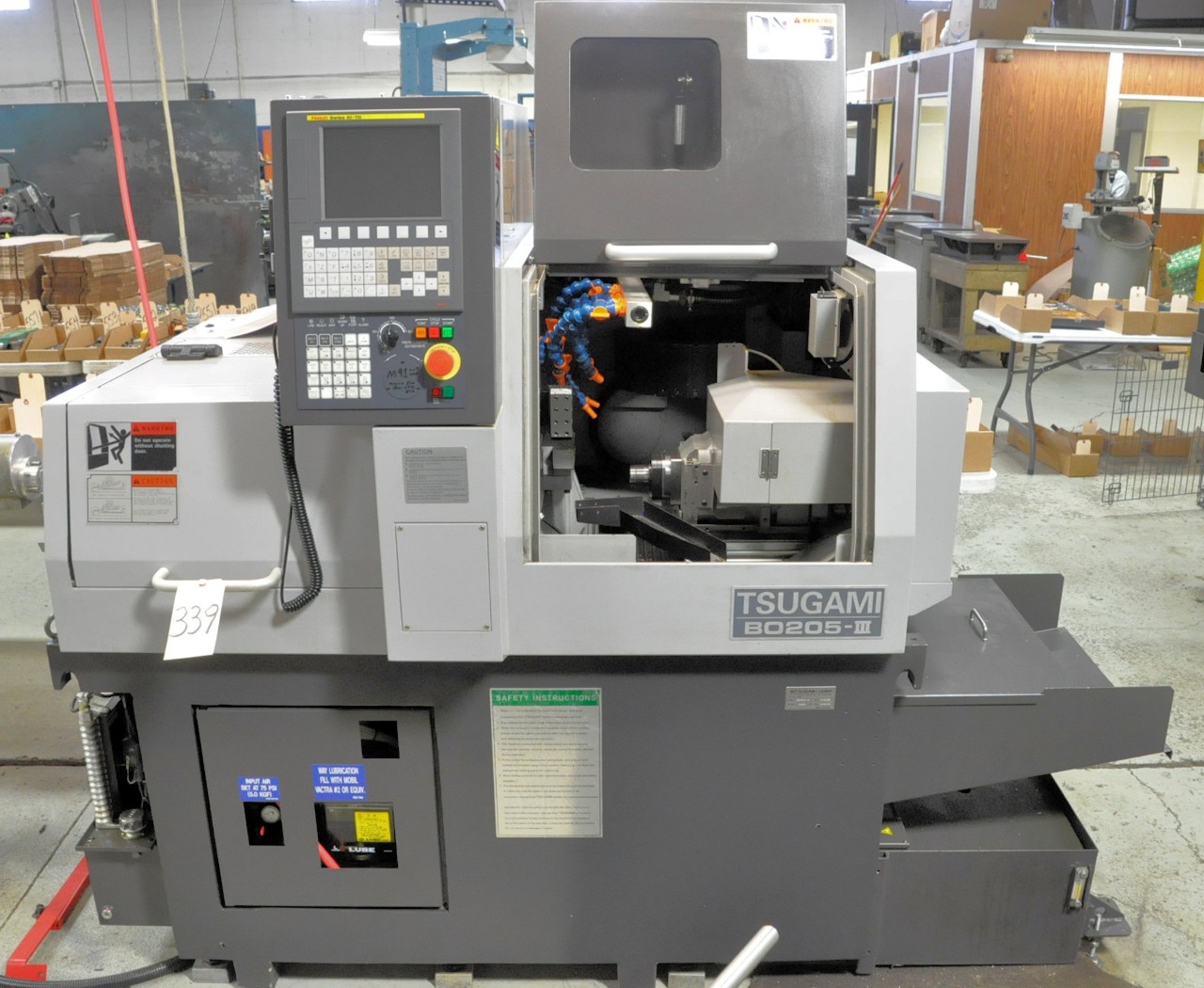 Tsugami Model B0205 III CNC Swiss Lathe 2015