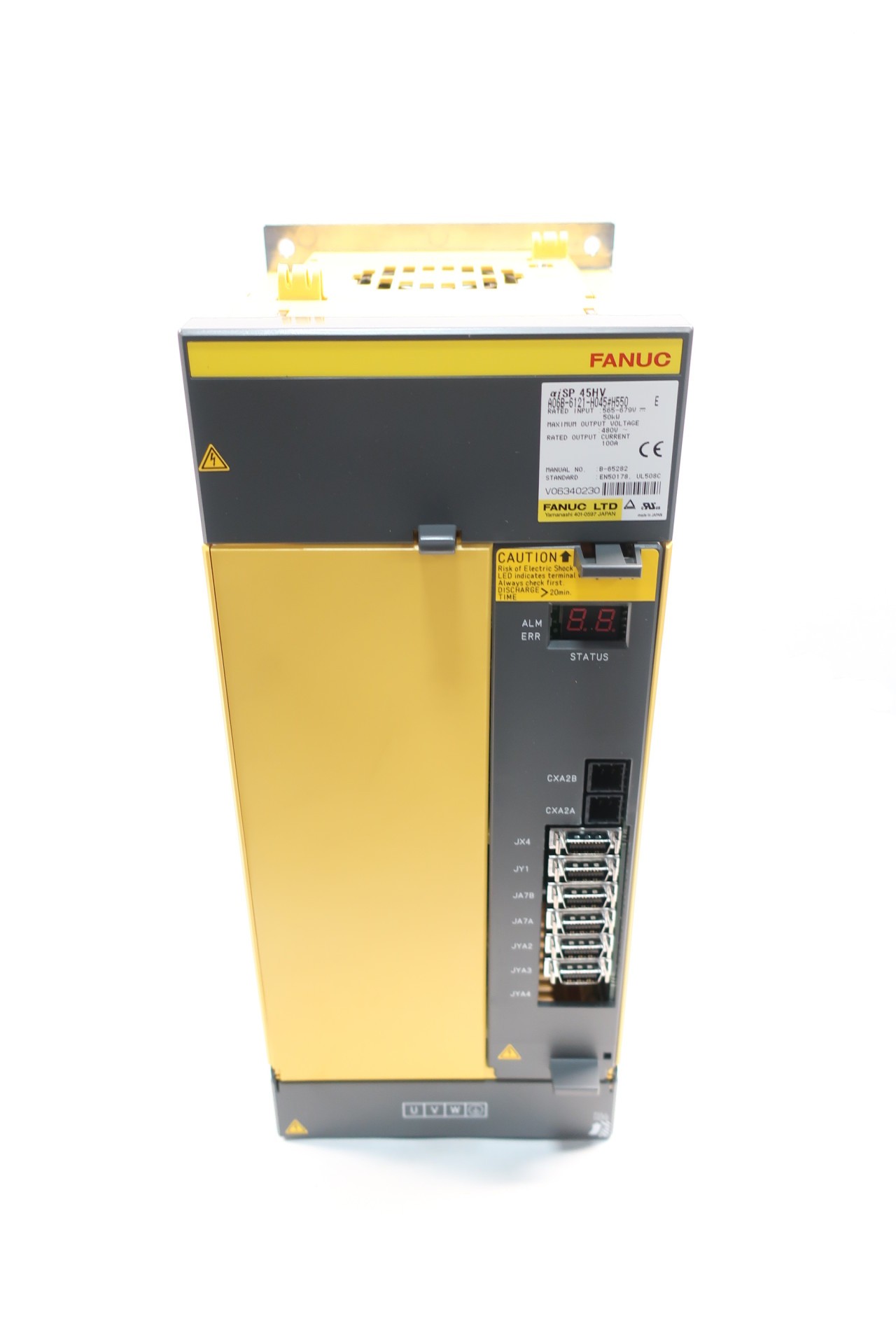 LOT OF 2 FANUC A06B-6121-H045#H550 SPINDLE AMPLIFIER MODULES For Sale | Aucto