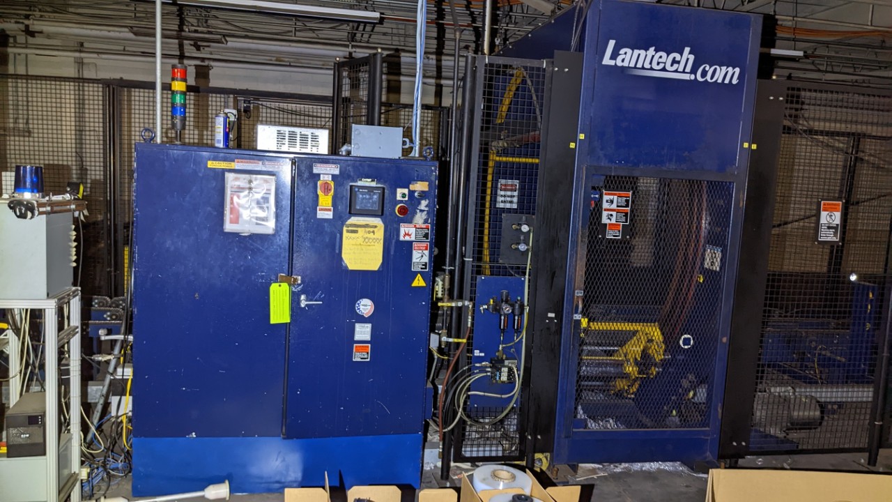 LANTECH PALLET WRAPPING SYSTEM