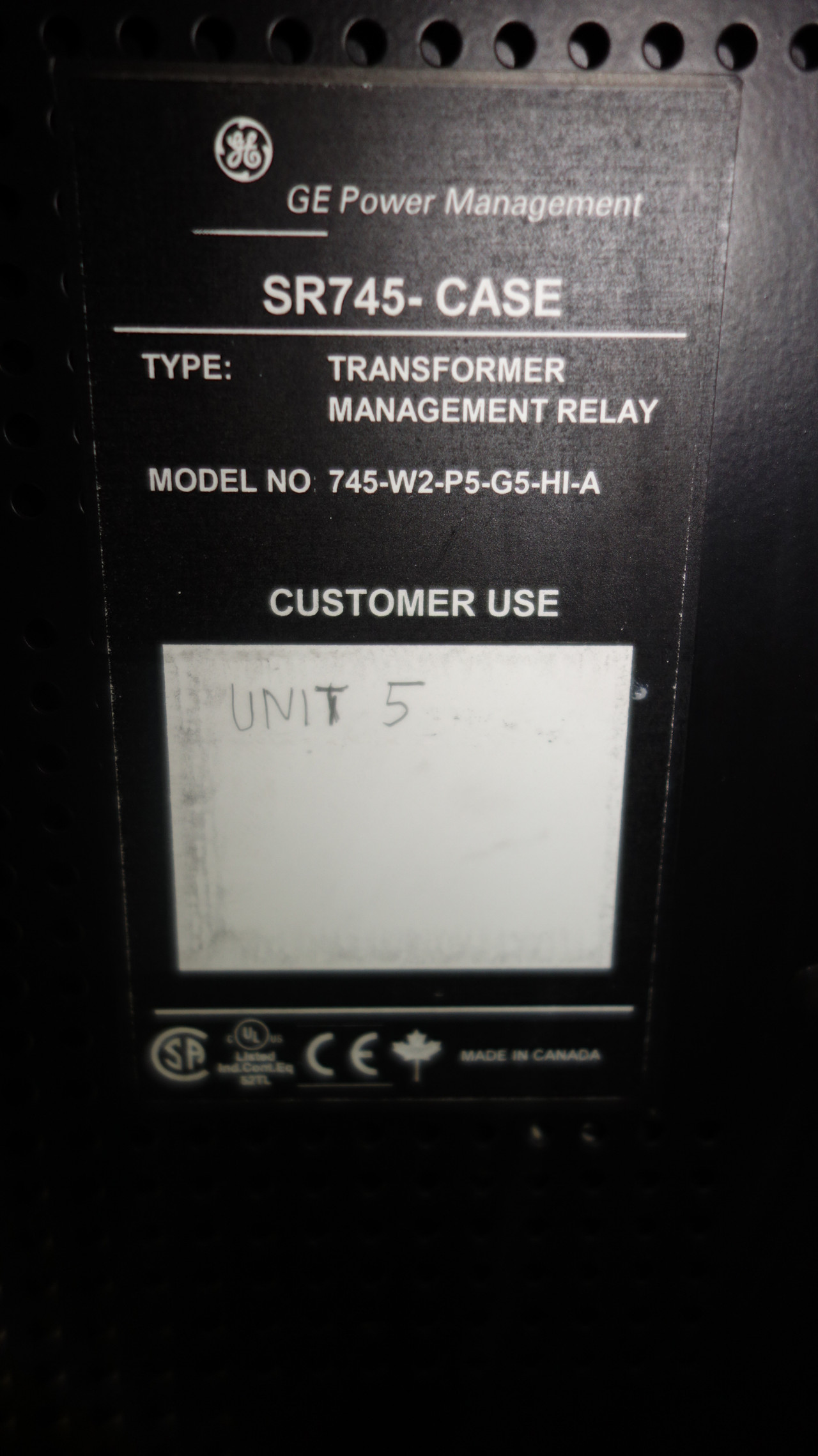 GE INDUSTRIAL EX2000 EXCITATION SYSTEM EXCITER